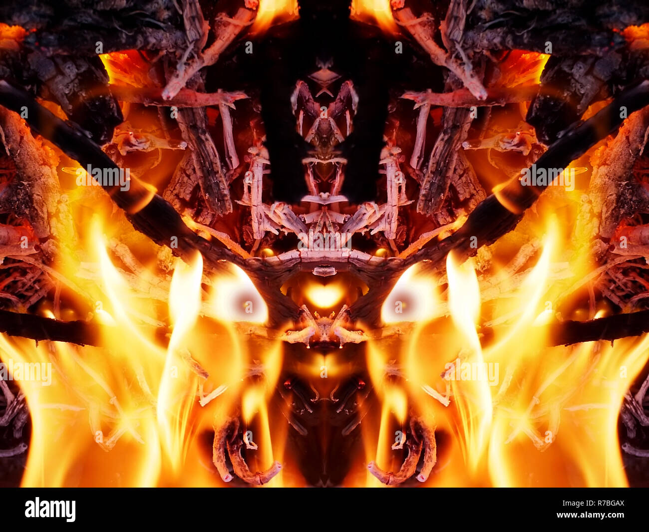 Fire demon hi-res stock photography and images - Alamy