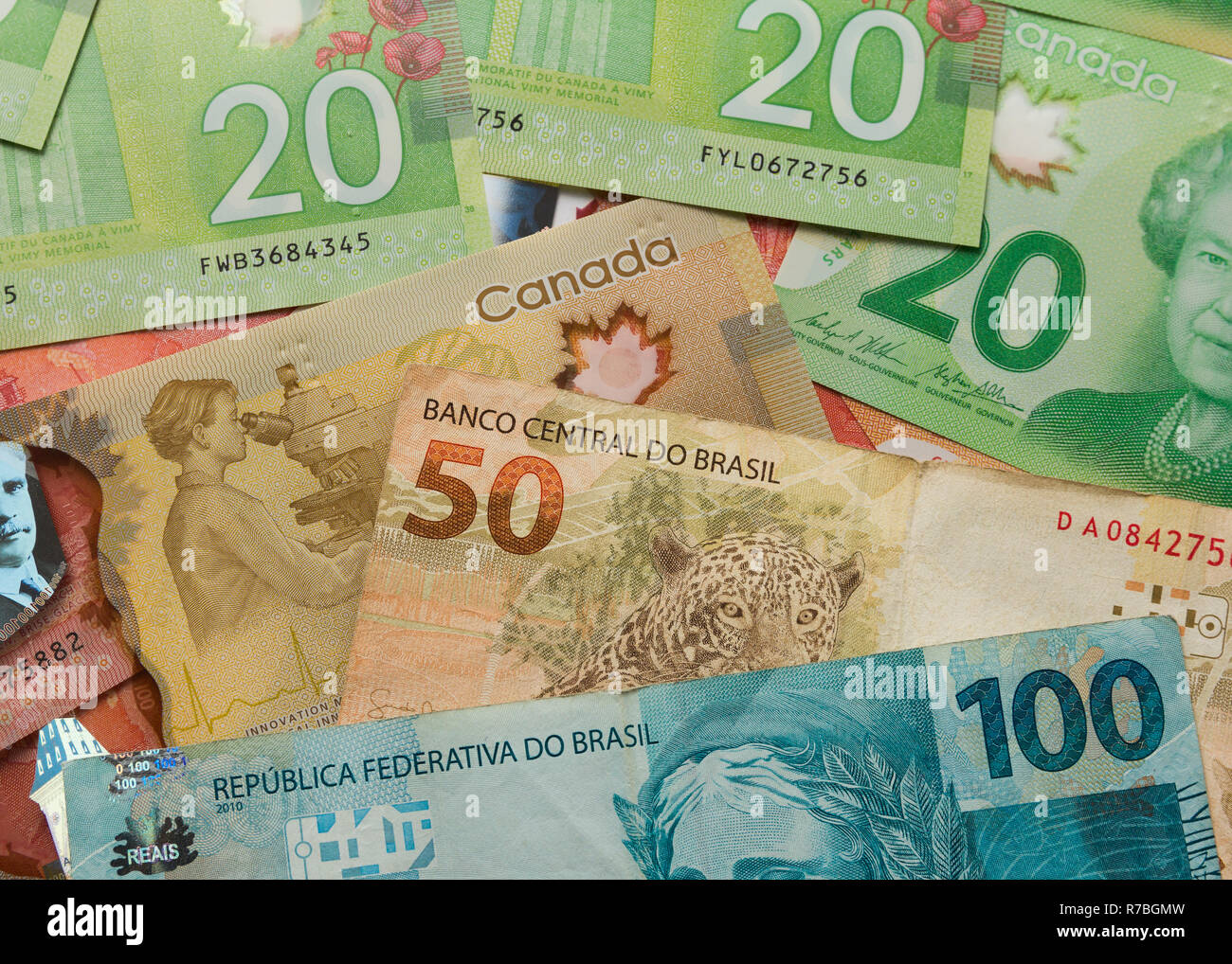 Brazil currency hi-res stock photography and images - Alamy