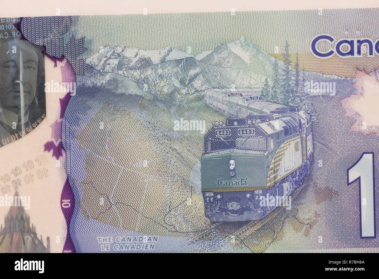 Canada currency polymer hi-res stock photography and images - Alamy