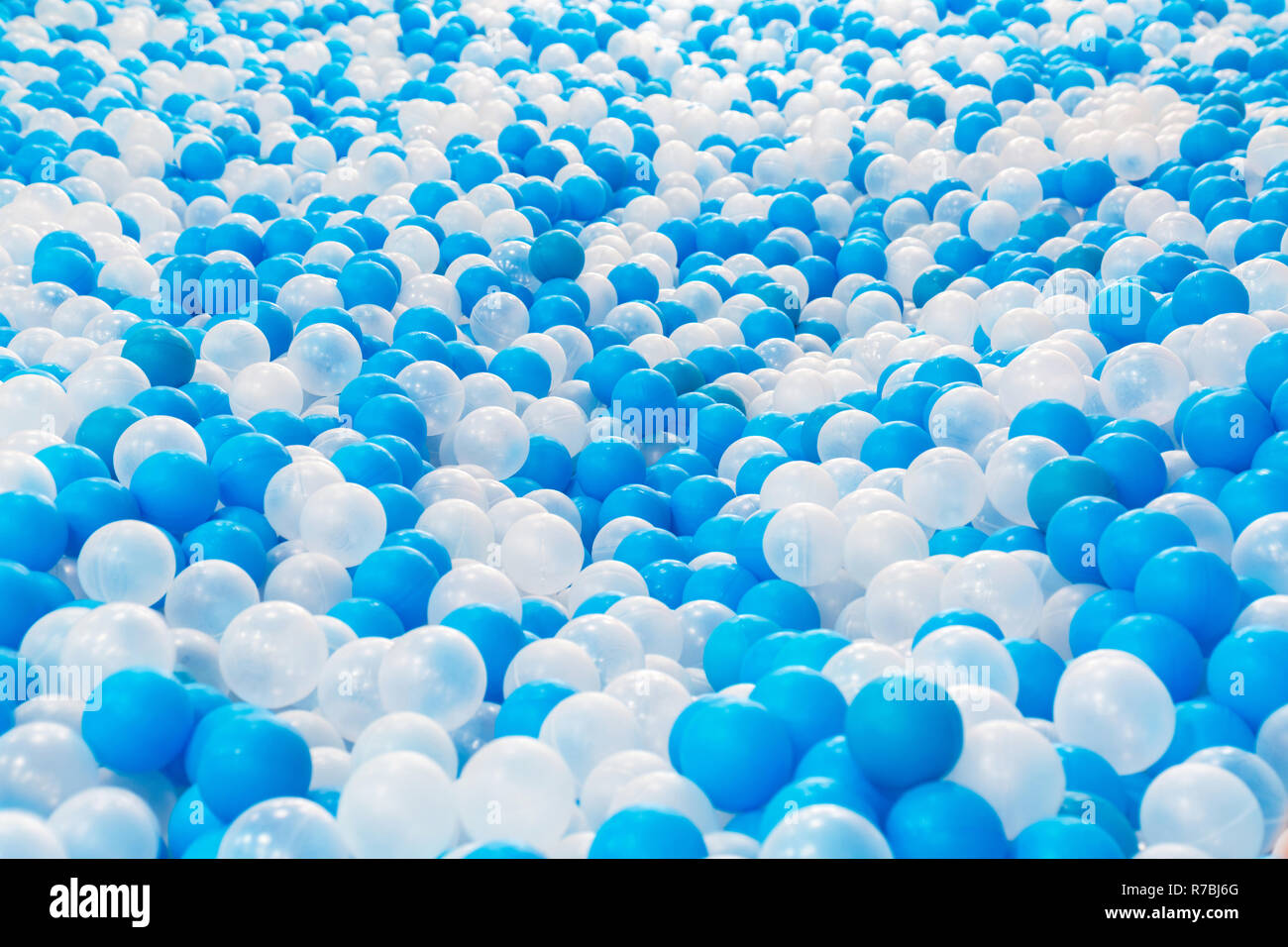 Pool with balls. Beautiful background Stock Photo - Alamy