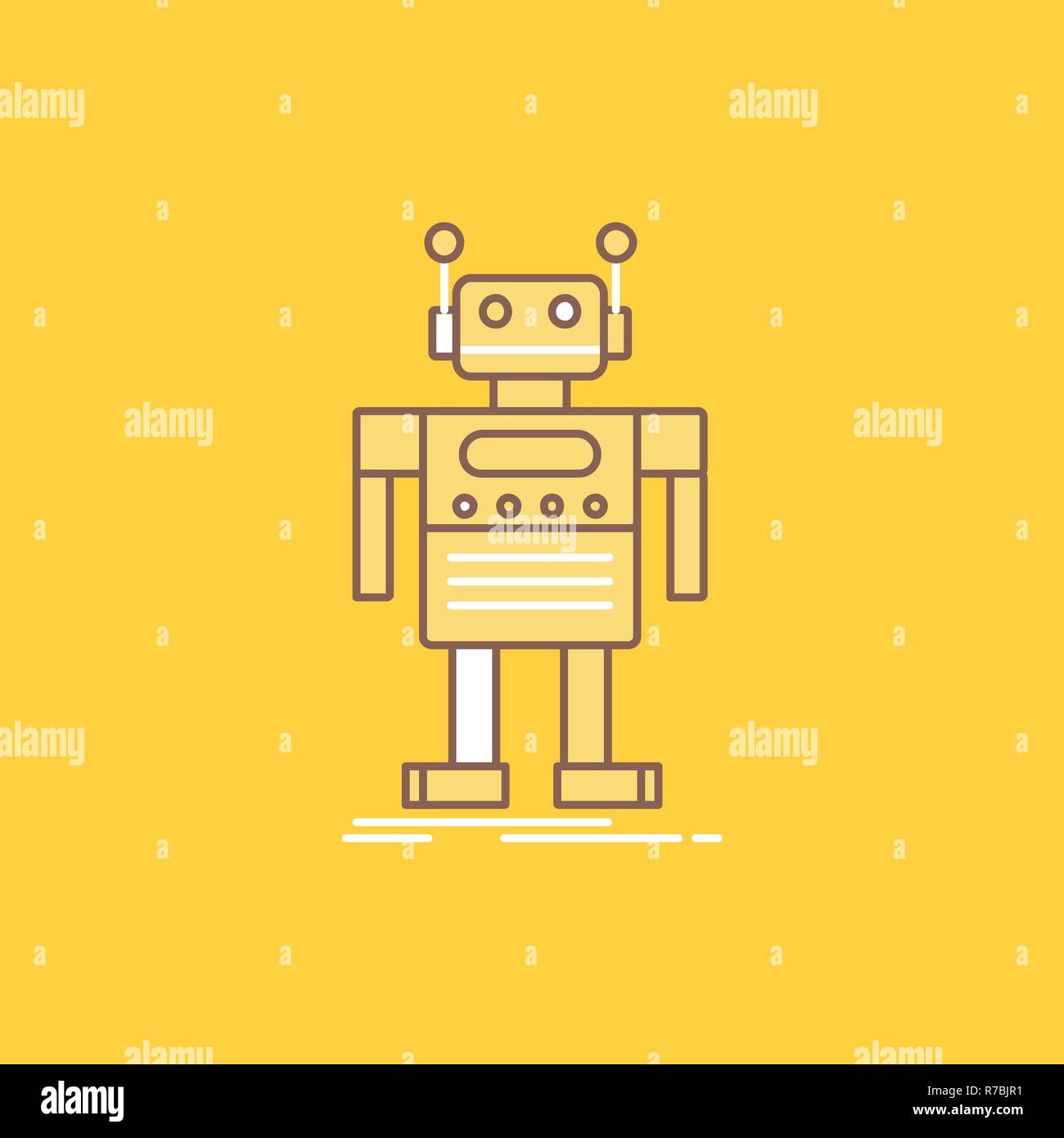 Silver bot Stock Vector Images - Alamy