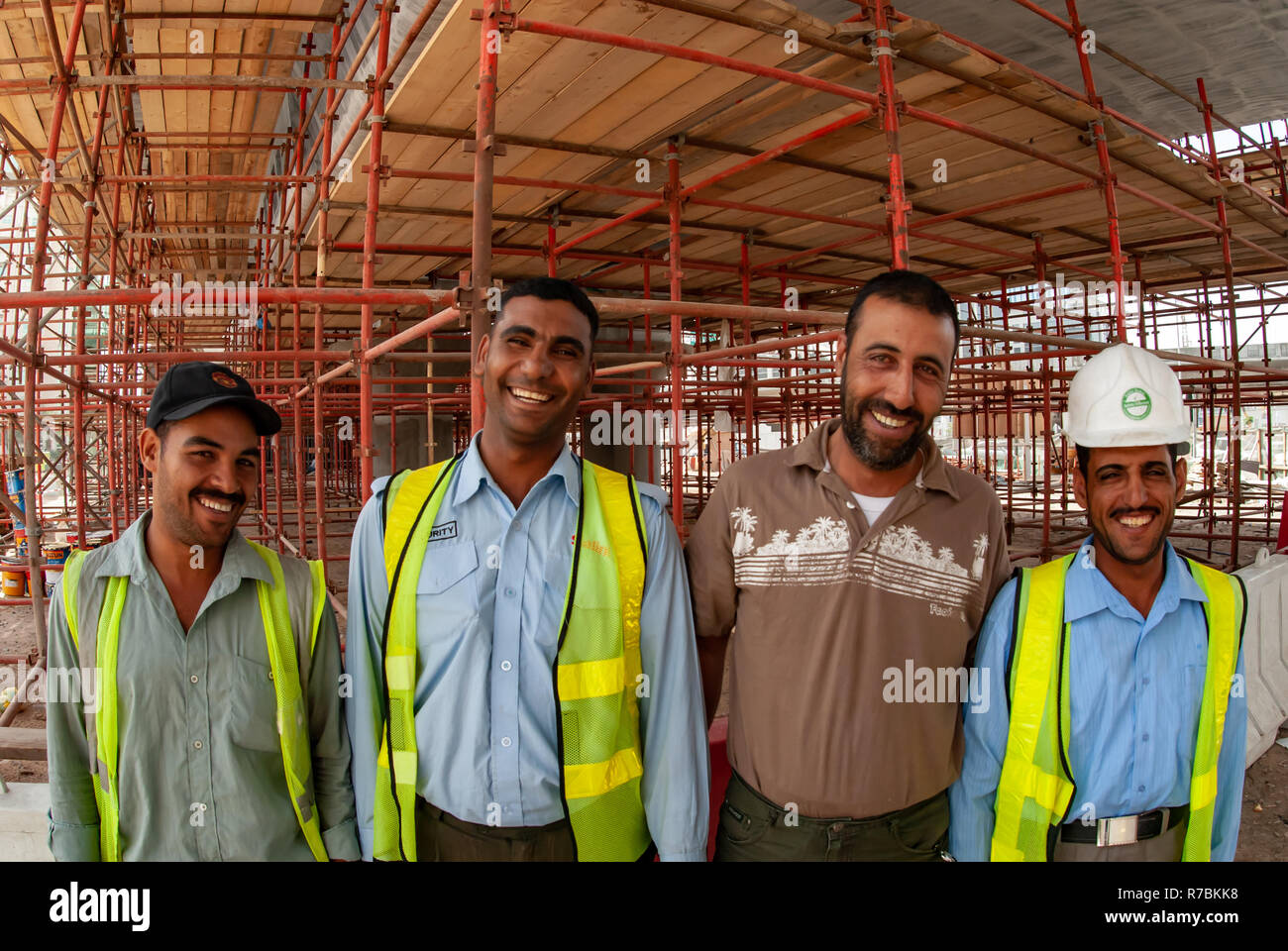 Happy Construction Workers