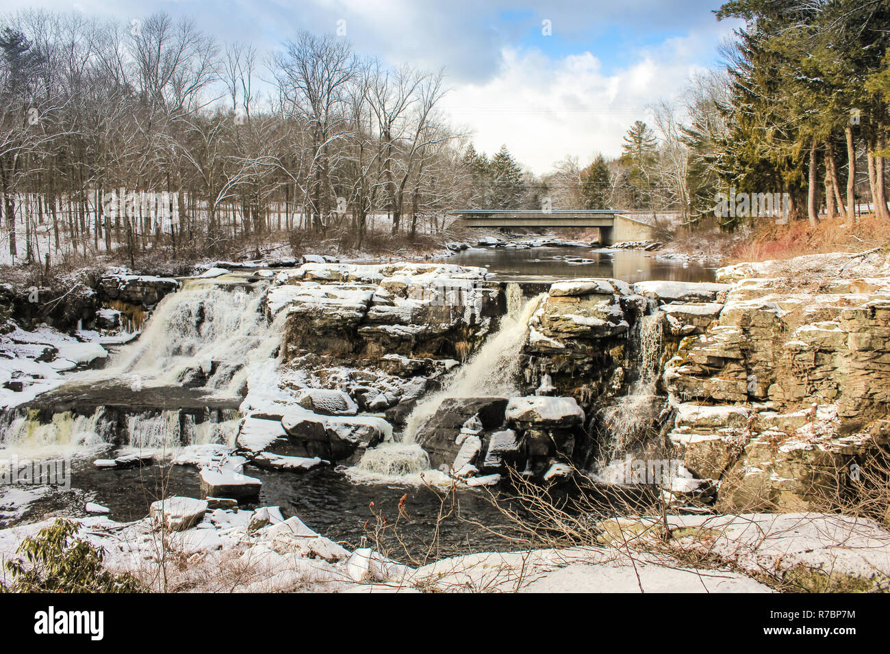 Poconos snow hi-res stock photography and images - Alamy