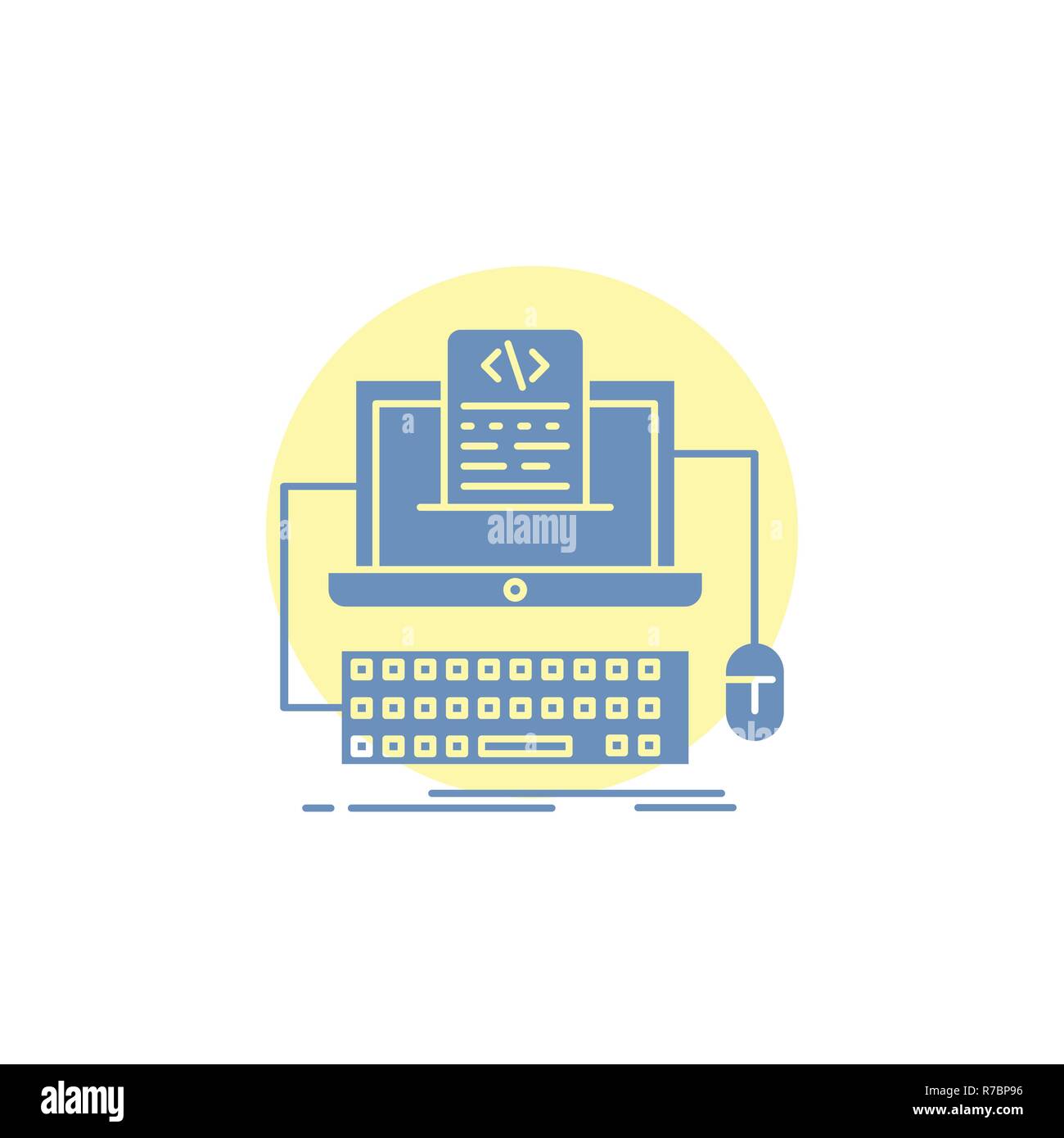 Coding screen black Cut Out Stock Images & Pictures - Alamy