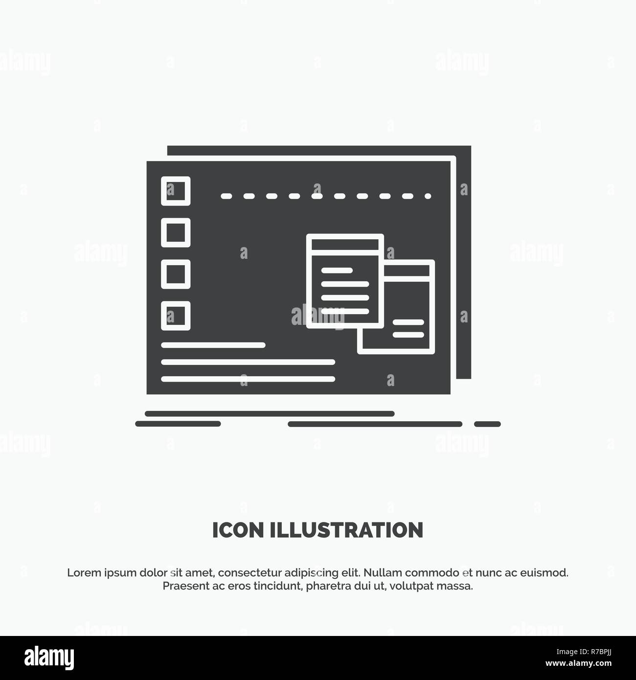 Mobile os background Stock Vector Images - Alamy