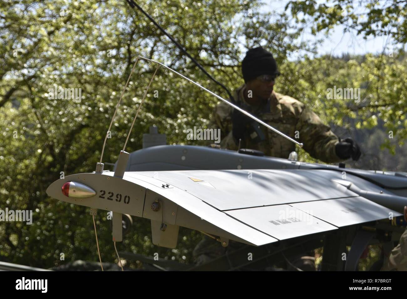Shadow uav launch hi-res stock photography and images - Alamy