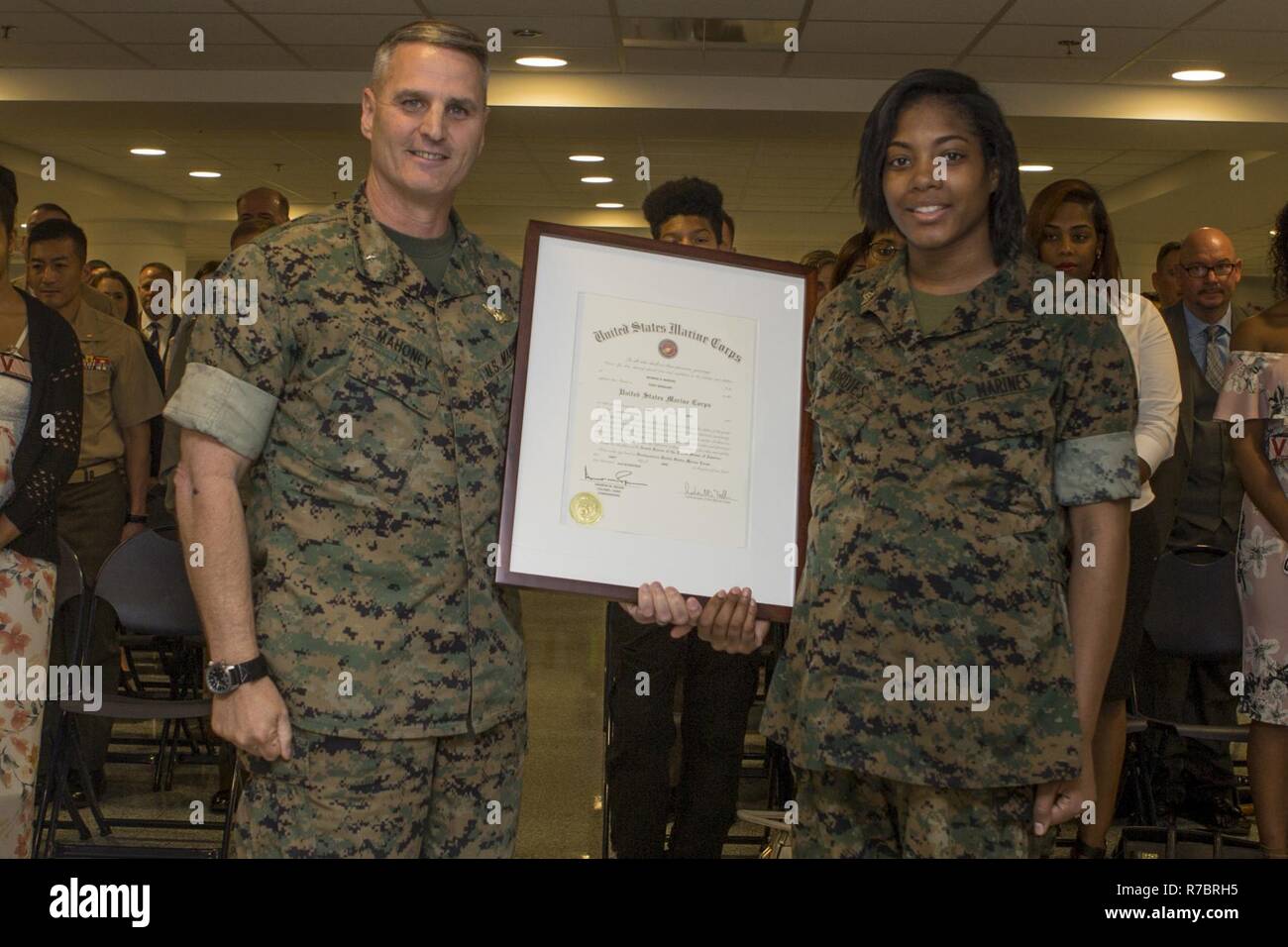 U.S. Marine Corps Brig. Gen. Christopher J. Mahoney, director, Strategy ...