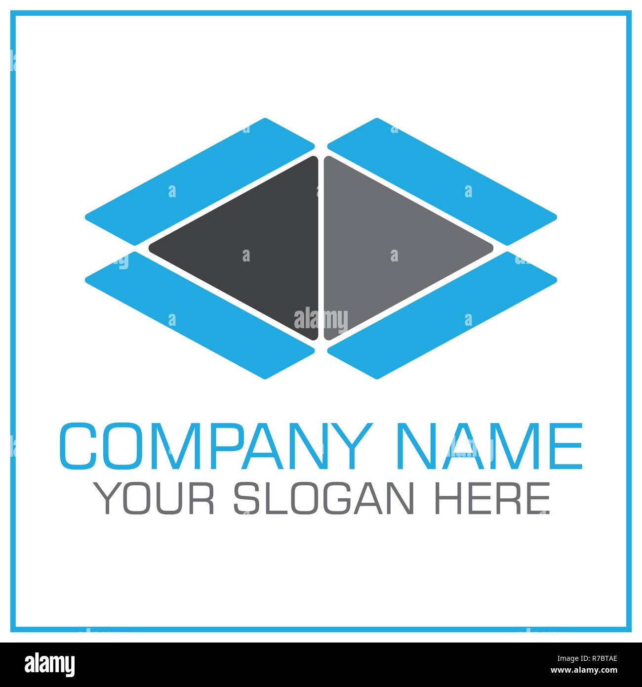 Open Box Vector Logo For Moving / Transportation Company Stock Vector ...