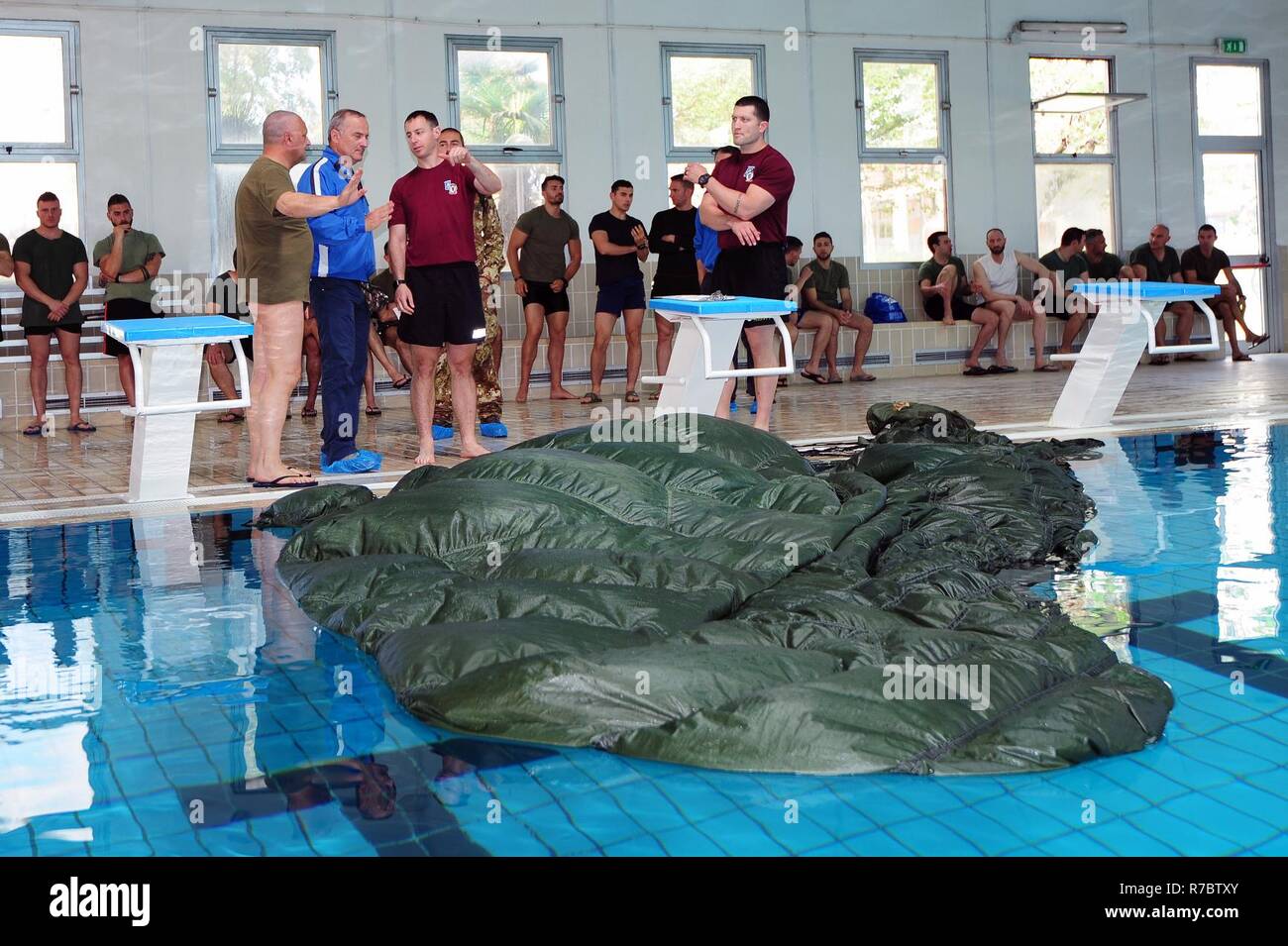 U.S. Army Paratroopers 1st Lt. Alexander Berlin, and Staff Sgt. Daniel ...