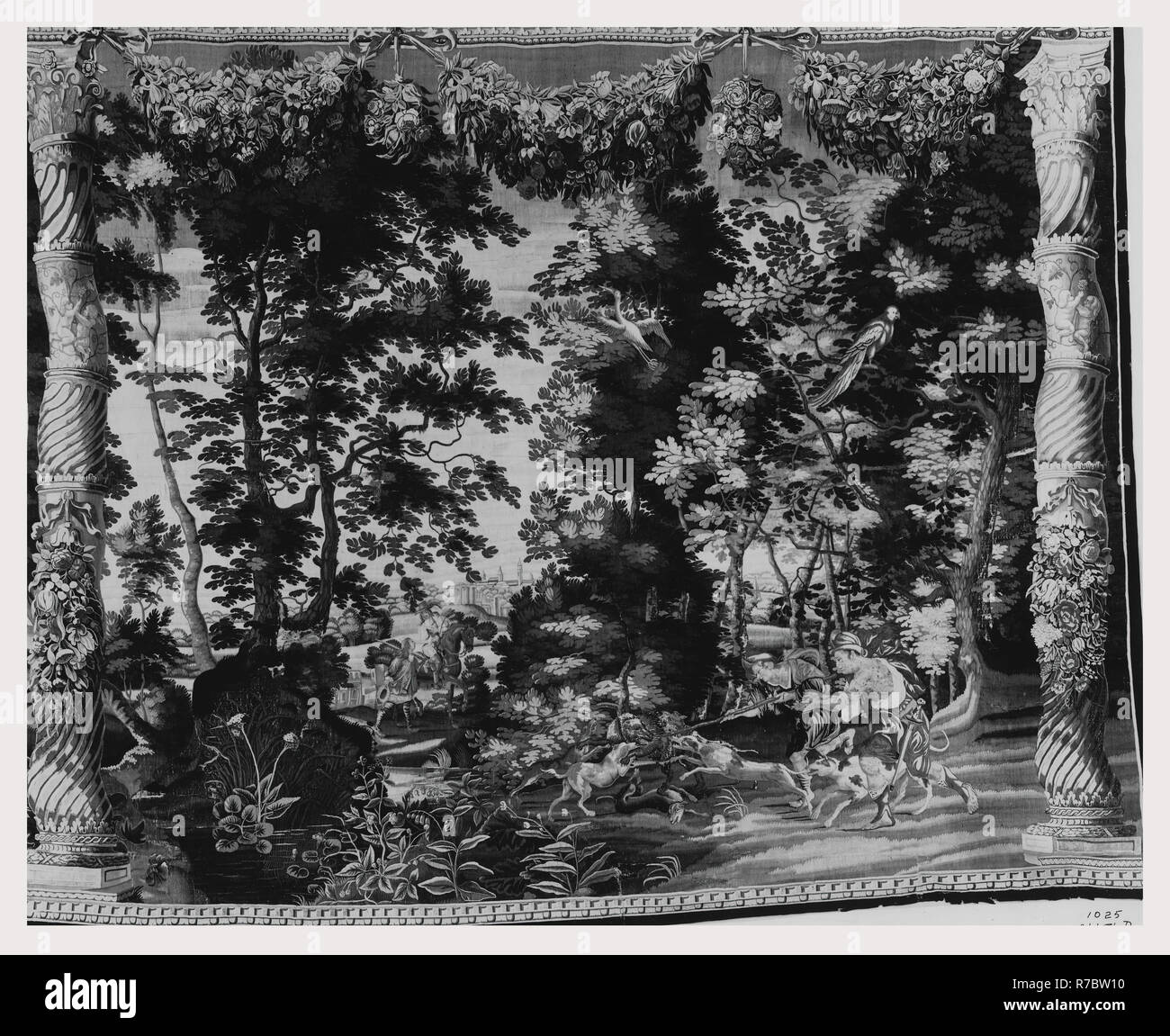 Hounds attacking boar hi-res stock photography and images - Alamy