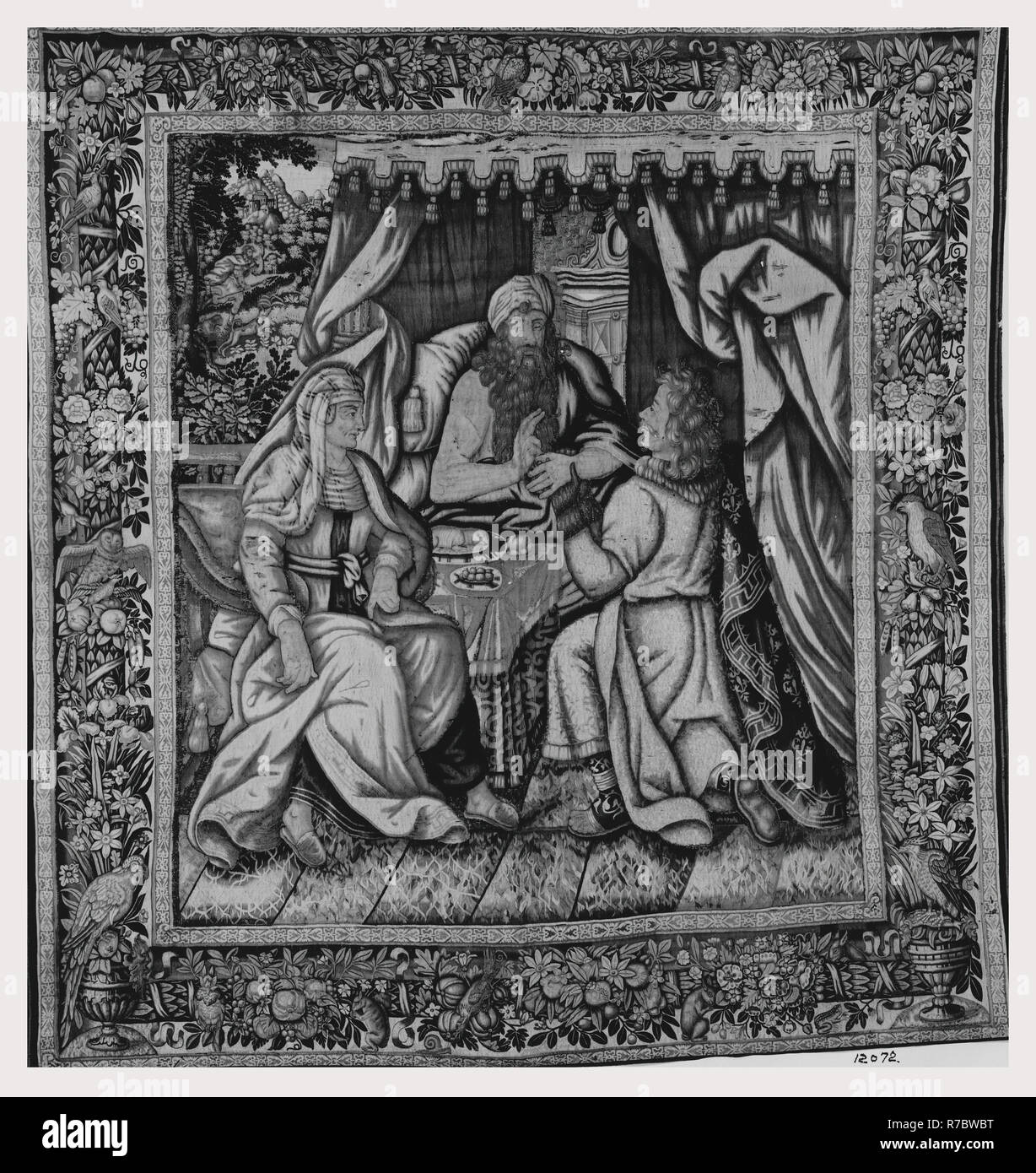 Isaac's blessing of Jacob and Esau Stock Photo - Alamy