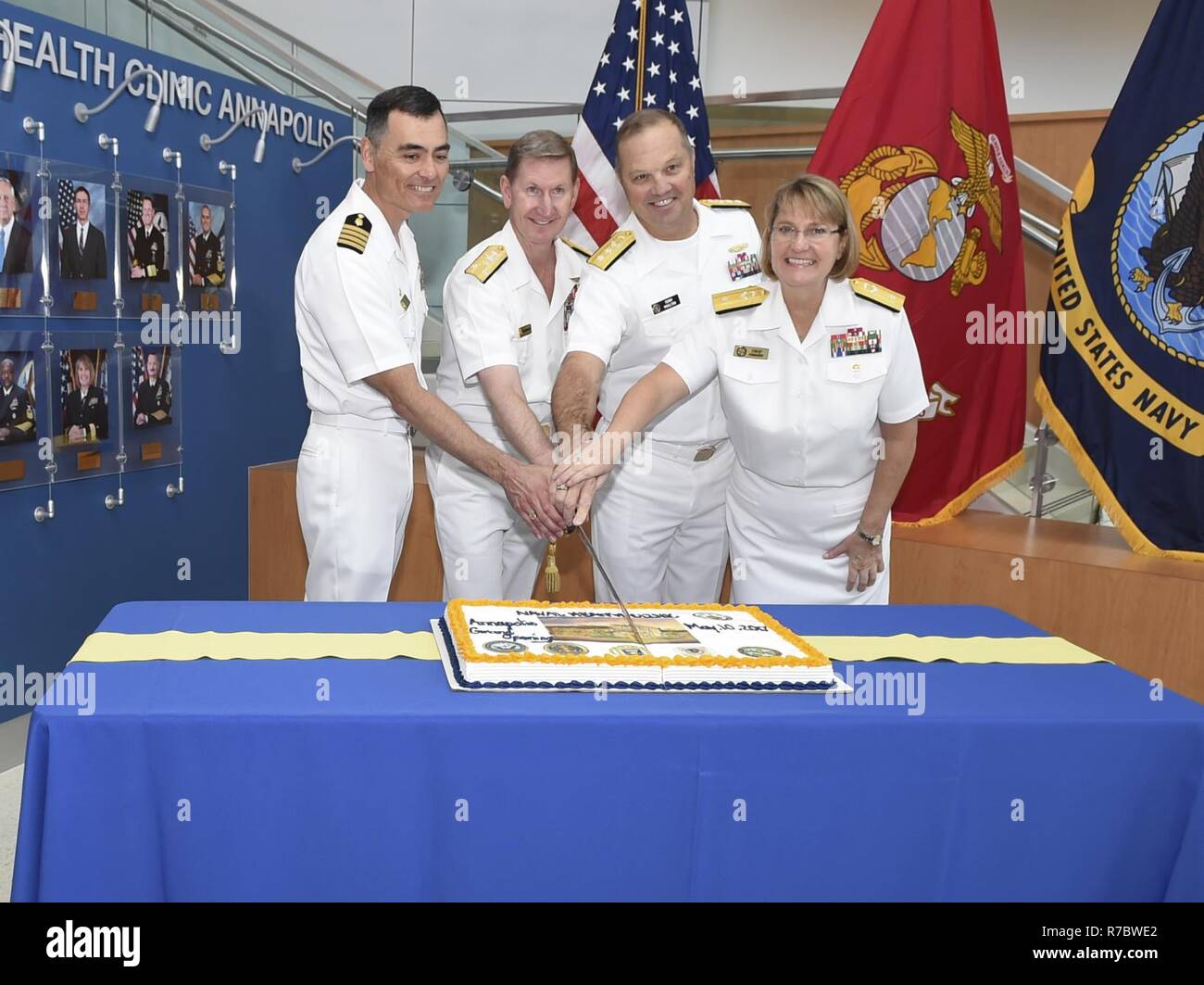 With rear adm walter e hi-res stock photography and images - Alamy