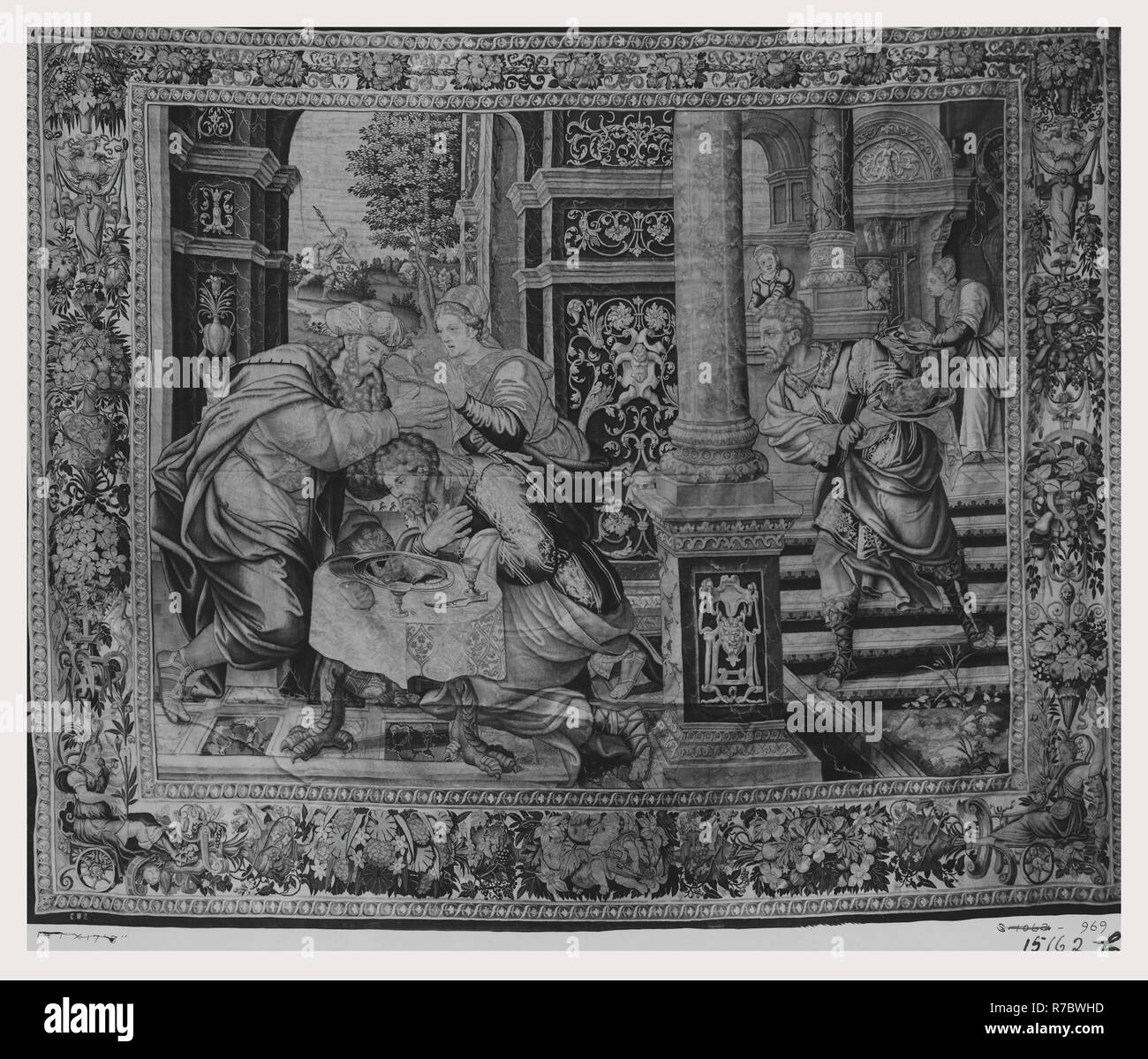 Isaac's blessing of Jacob and Esau Stock Photo - Alamy