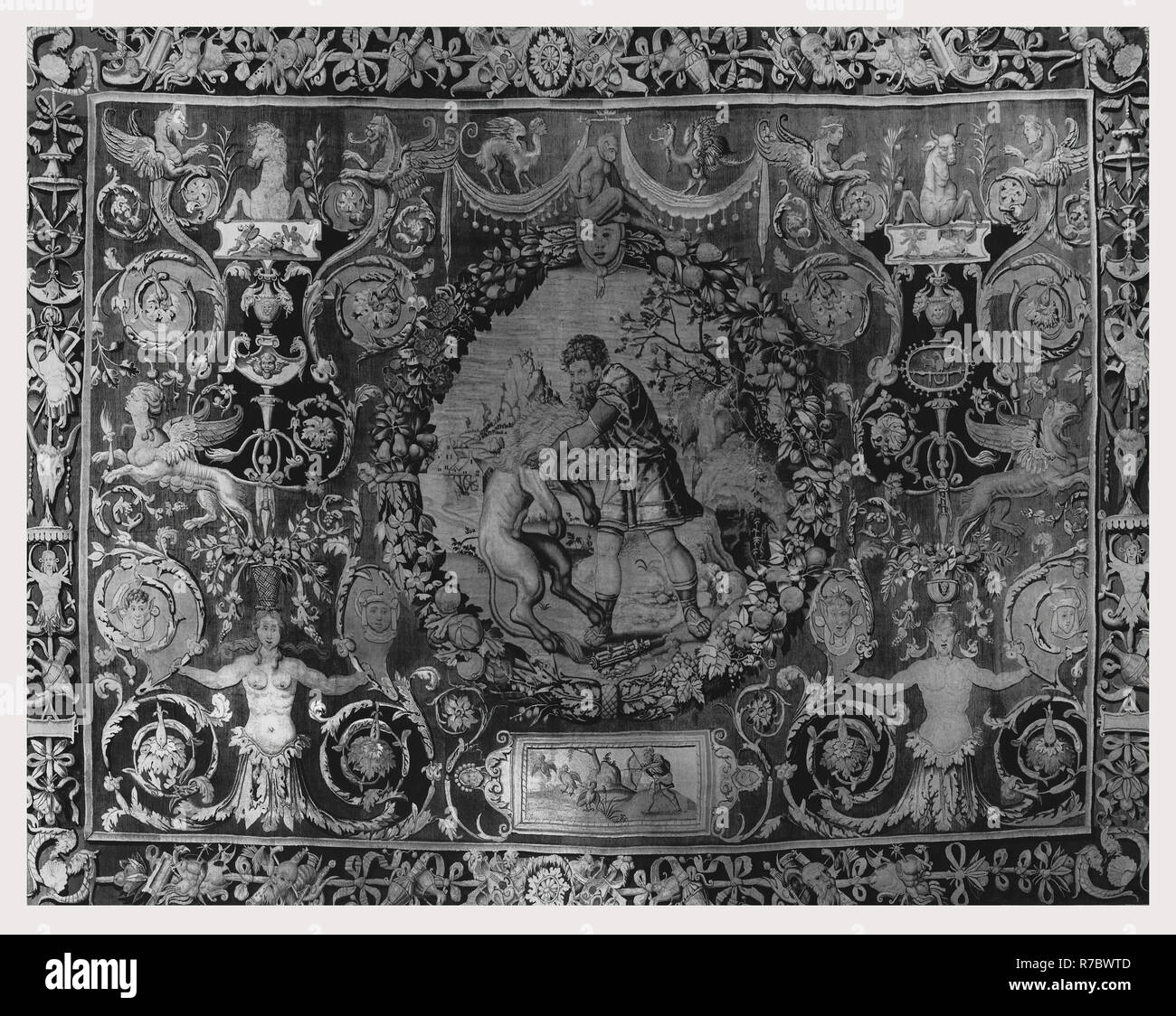 Labors of Hercules (1st): Hercules chokes the Nemean lion, and Labors ...