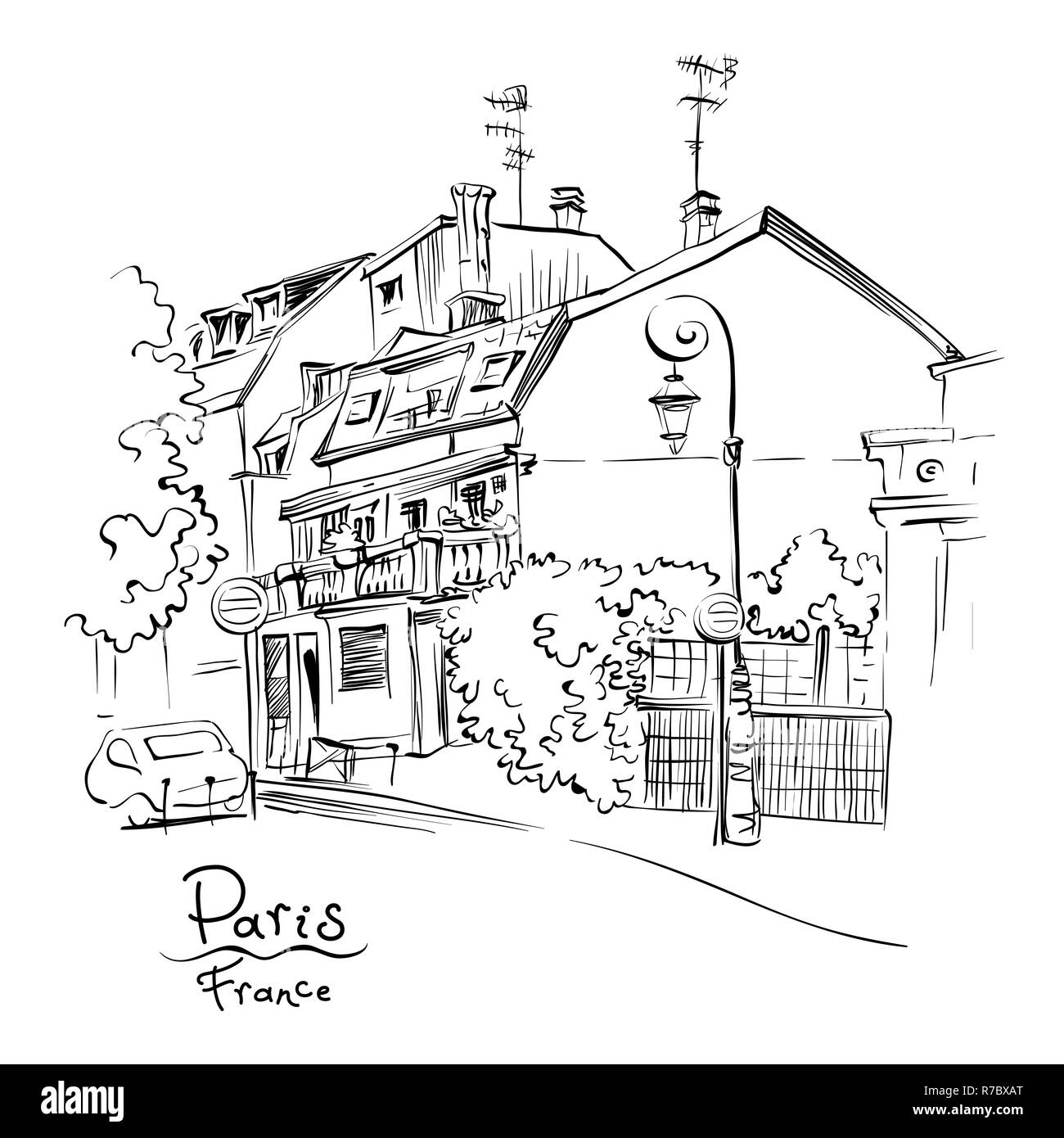 France scenery Cut Out Stock Images & Pictures - Alamy