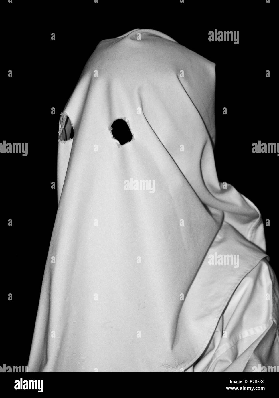 Black Hooded Scary Man Stock Photos & Black Hooded Scary Man Stock ...