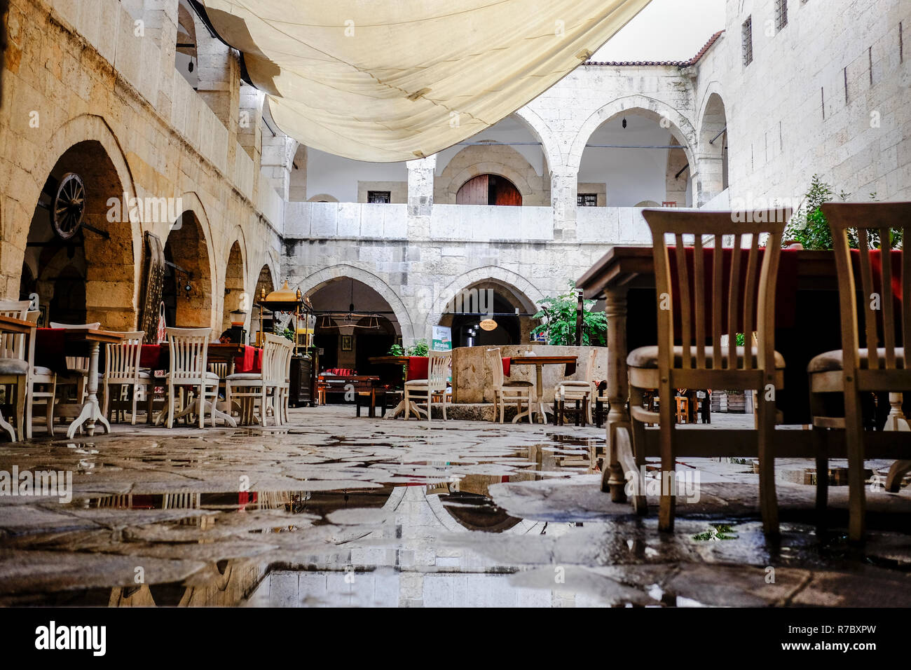 Puddle floor indoors hi-res stock photography and images - Alamy