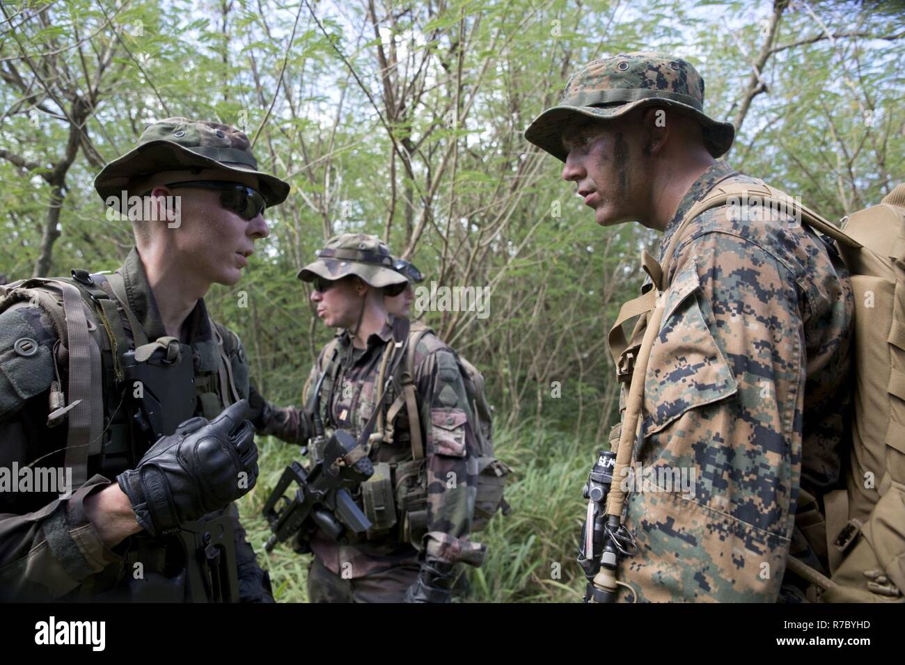 RUNWAY ABLE Tinian (May 16, 2016) -- United States Marine Corps Lance ...