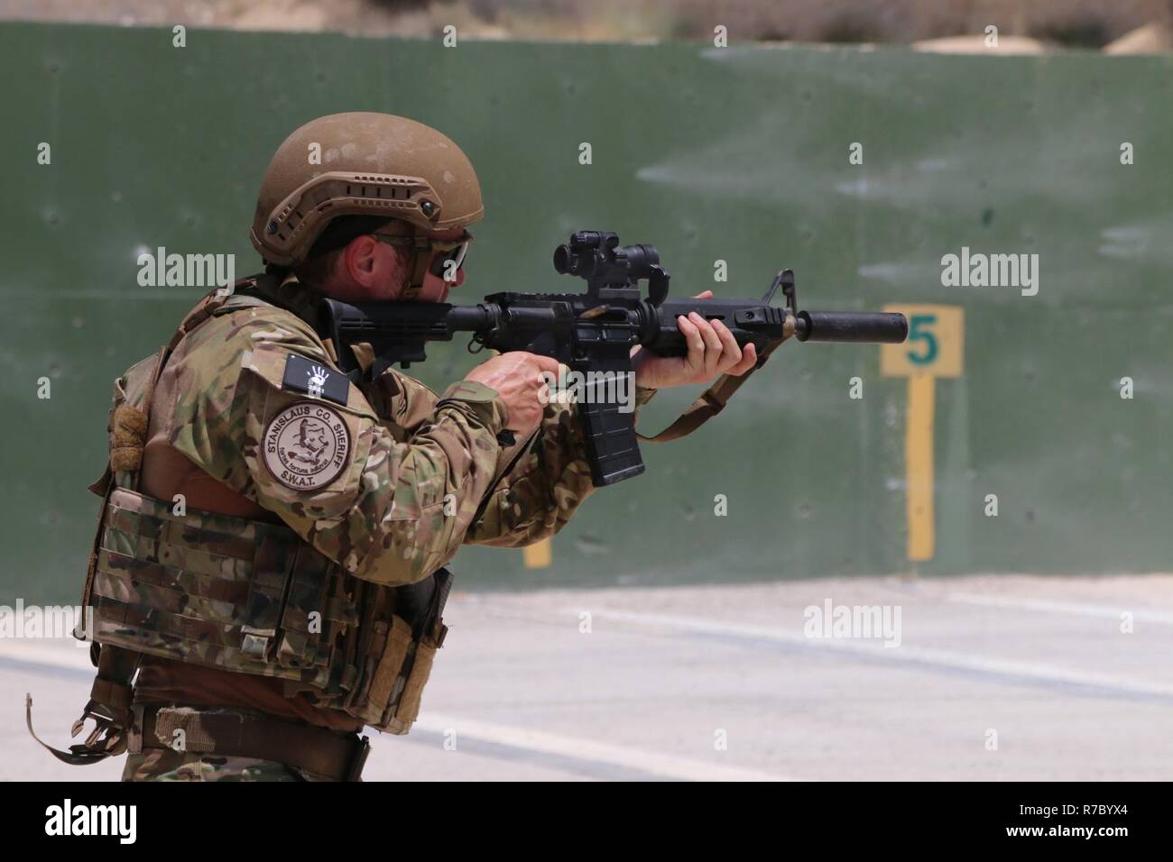 Stanislaus county sheriffs department swat team hi-res stock ...