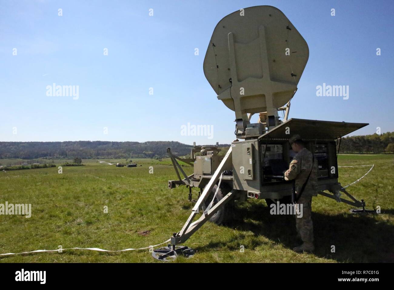U.S. Army Sgt. Audi Khamkaew, a CPN team chief assigned to the 44th ...