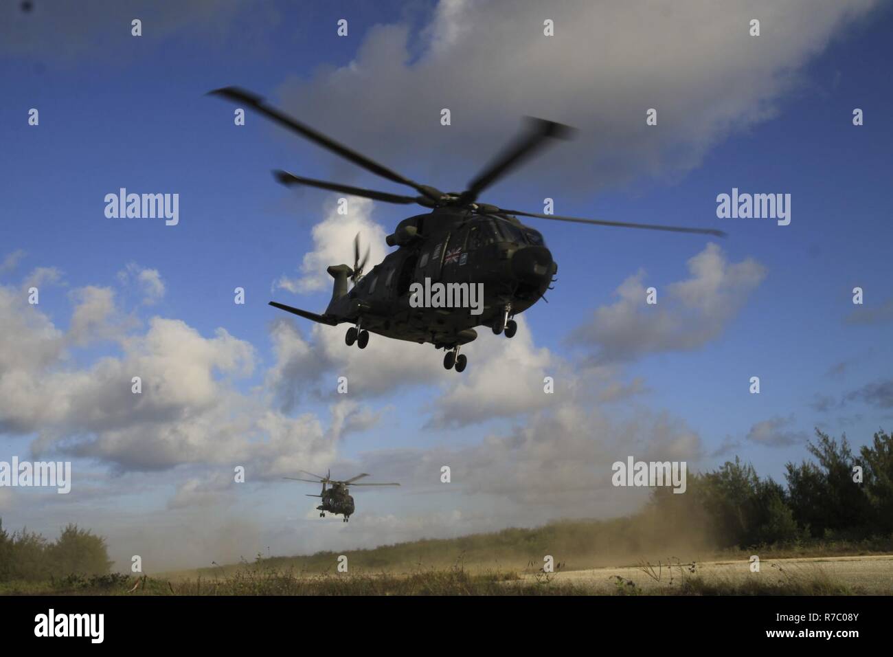 RUNWAY ABLE, TINIAN (May 16, 2017) – U.S. Marines with Company India ...
