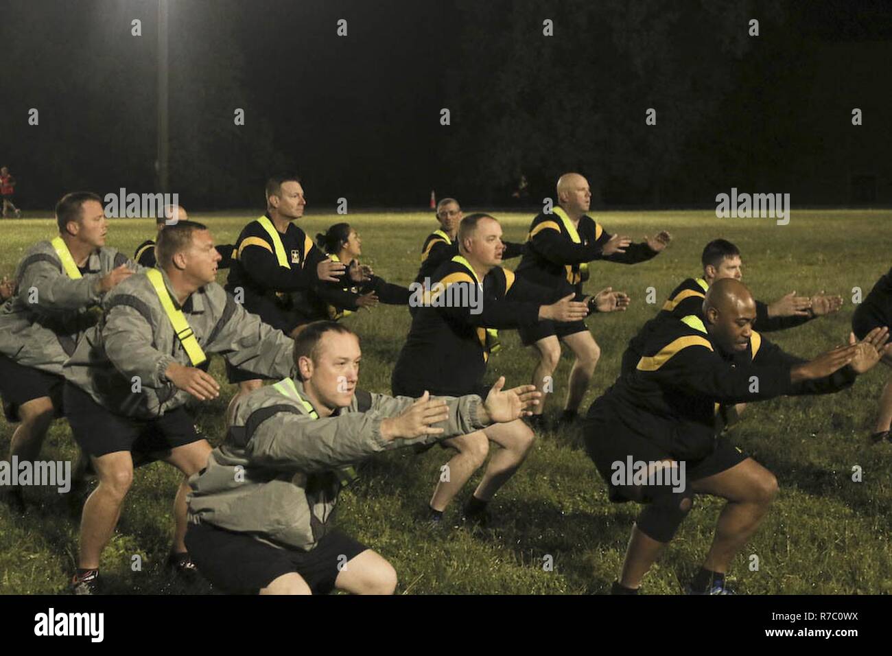 4th Cavalry Brigade held a team-building Physical Readiness Training ...