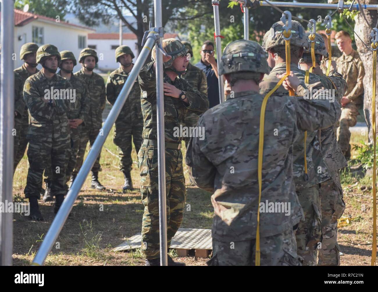 Sky Soldiers from 1st Battalion, 503rd Infantry Regiment, 173rd ...