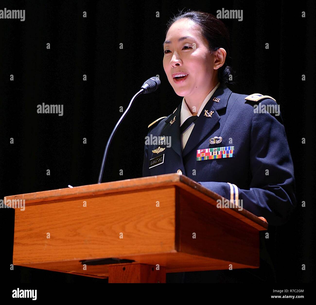 U.S. Army Lt. Col. Kay Wakatake, U.S. Army Training and Doctrine ...
