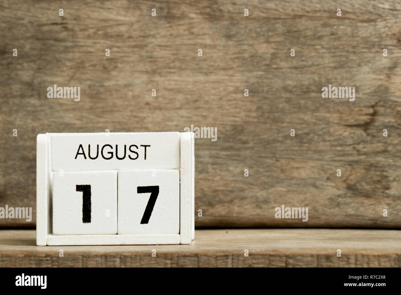 Day 17 august calendar hi-res stock photography and images - Alamy