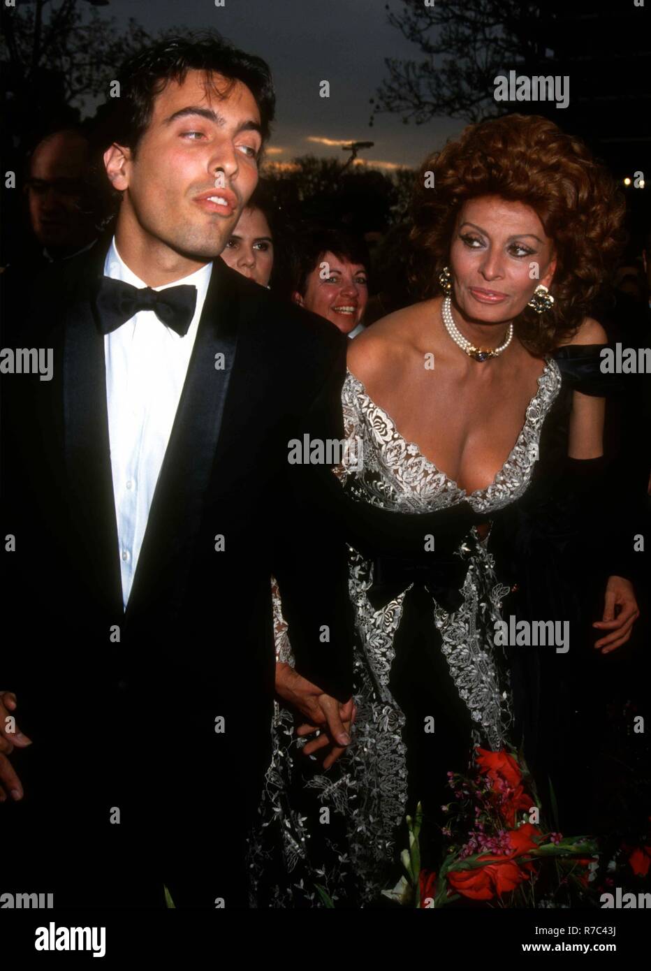 Sophia Loren Son Carlo Ponti High Resolution Stock Photography and Images - Alamy