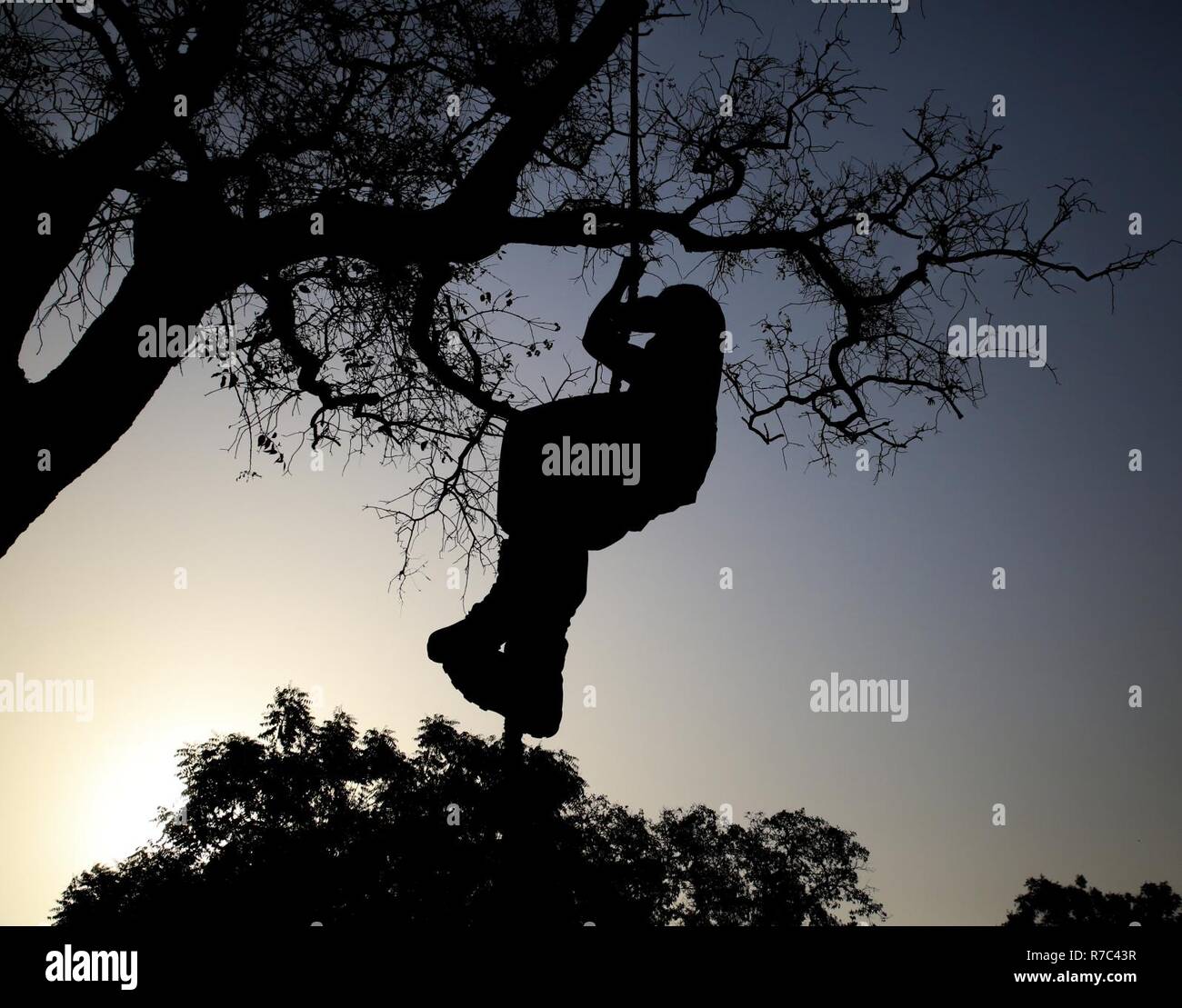 A U.S. Marine with Special Purpose Marine Air-Ground Task Force ...