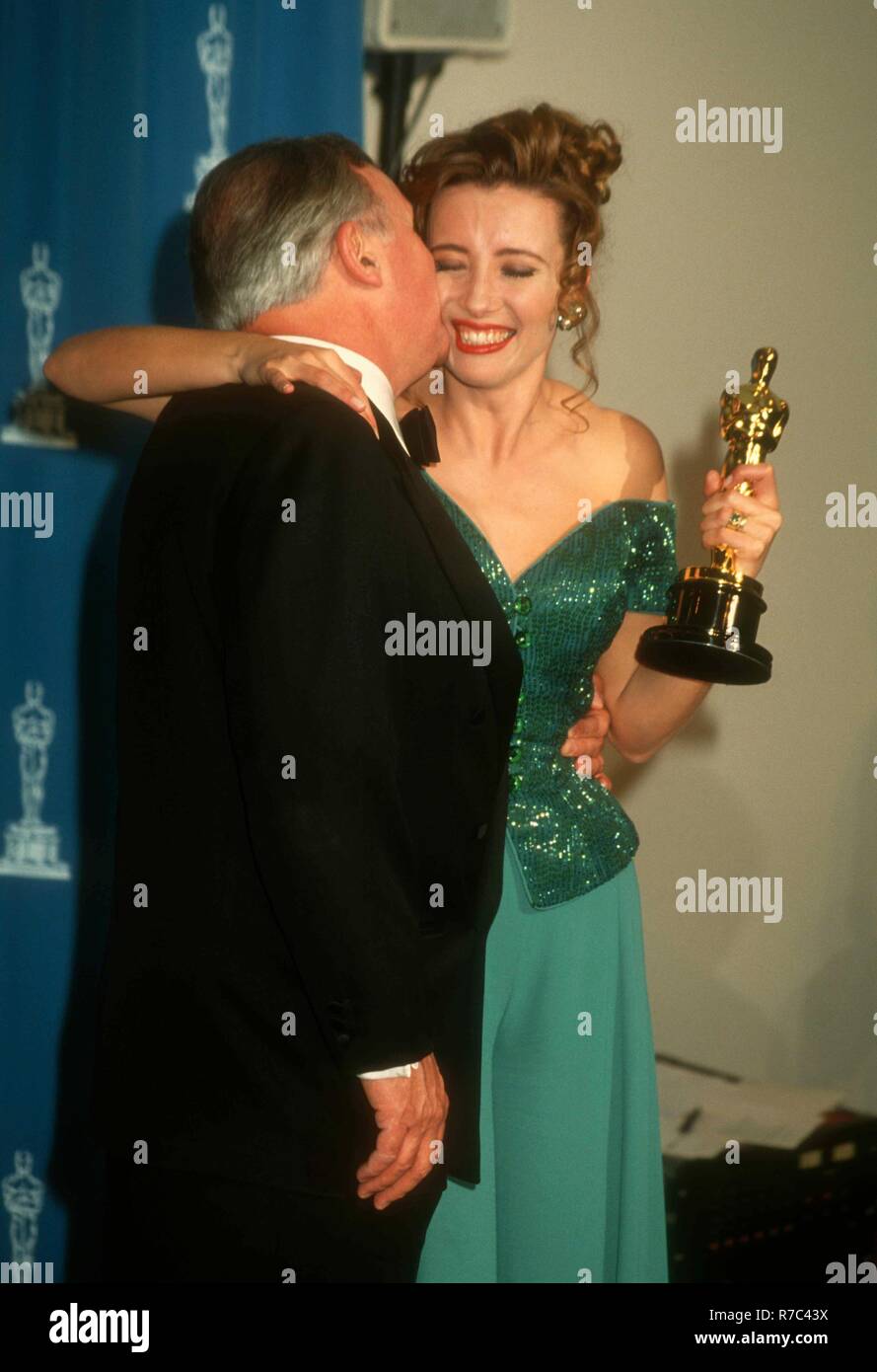LOS ANGELES, CA - MARCH 29: Actor Anthony Hopkins and actress Emma ...