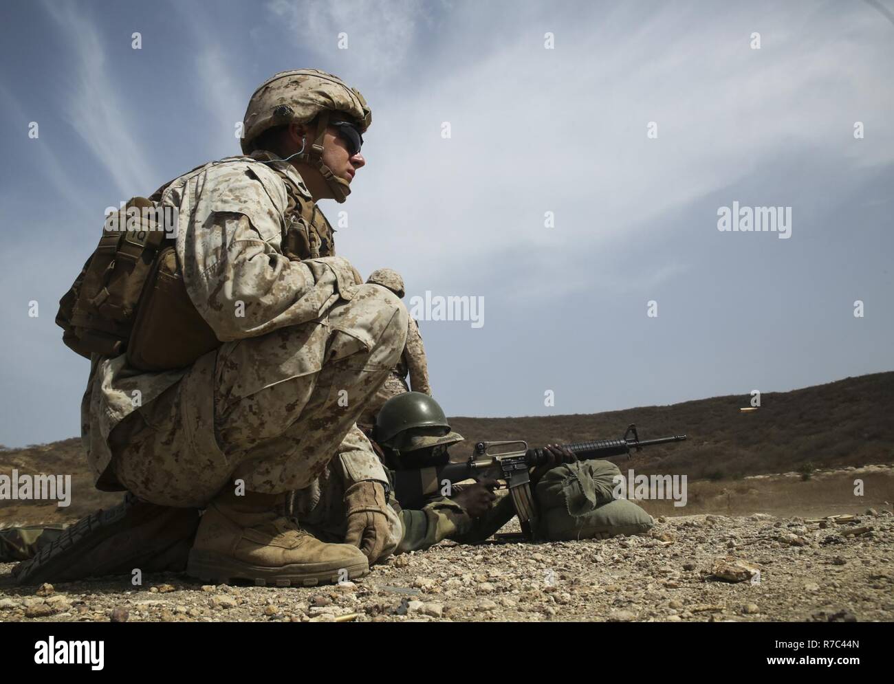 Cpl. Seth Carney, a rifleman with Special Purpose Marine Air-Ground ...