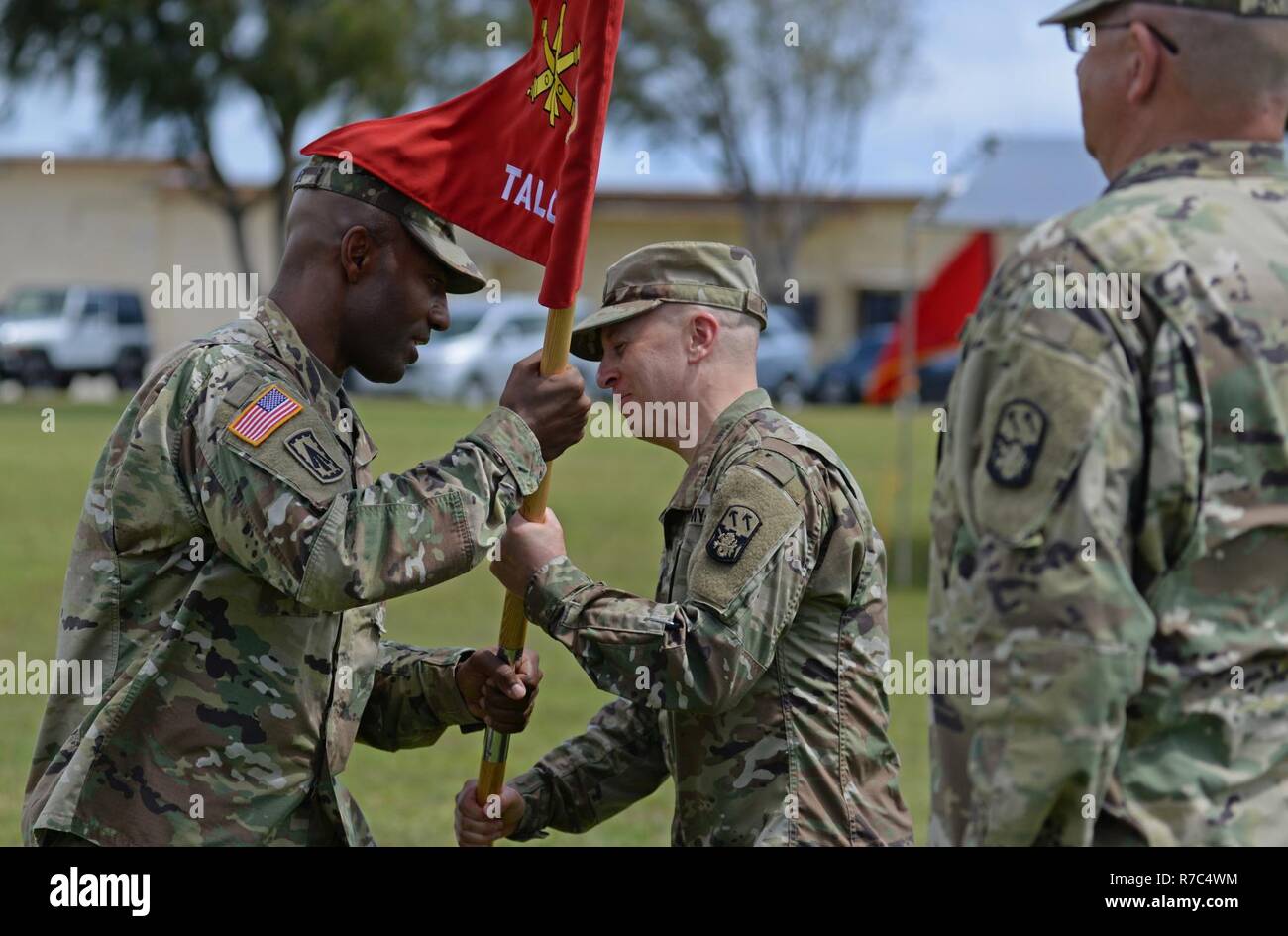 U.S. Army Lt. Col. John Castro, Task Force Talon commander (in-coming ...