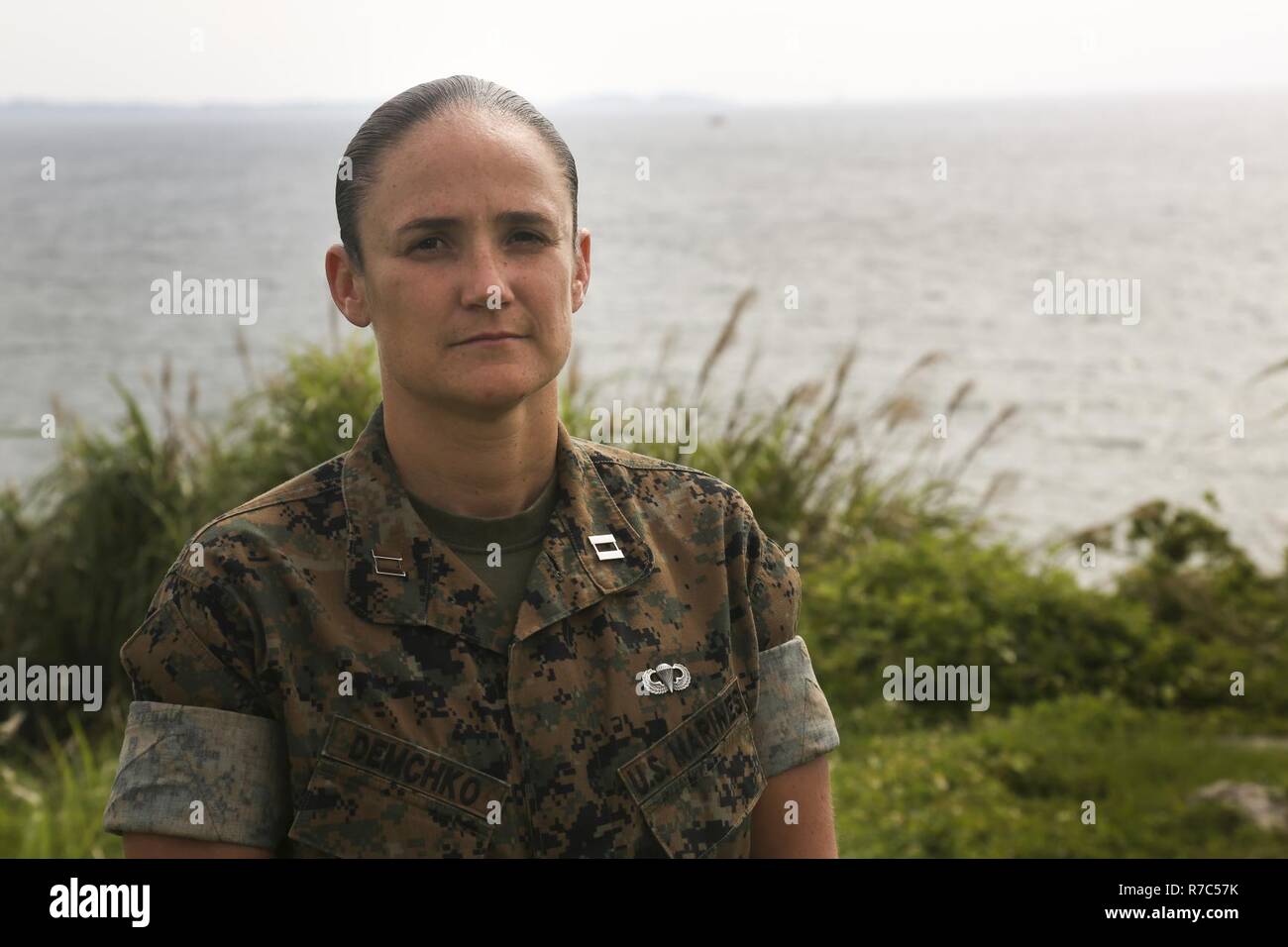 Capt. Erin Demchko, a native of Pearl River, New York, stars as the ...