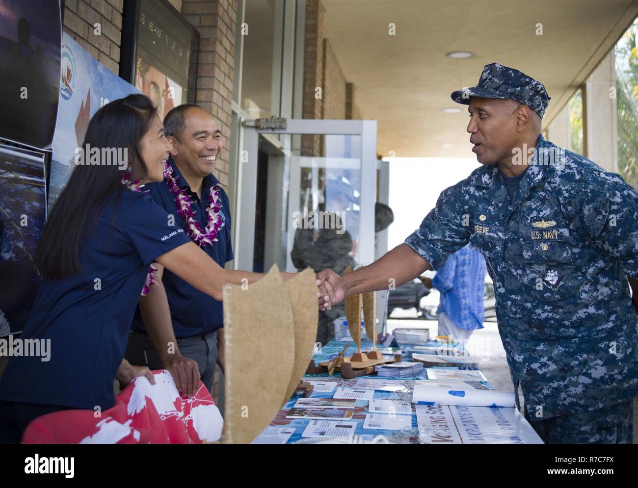 PEARL HARBOR (May 17, 2017) Capt. Stanley Keeve Jr., commander, Joint ...