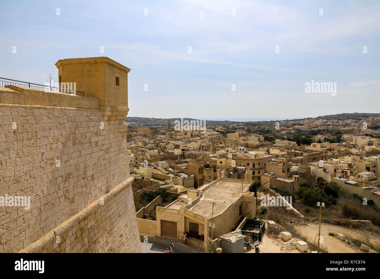 Cittadella (Iċ-Ċittadella) of Victora, Gozo, Malta Stock Photo - Alamy