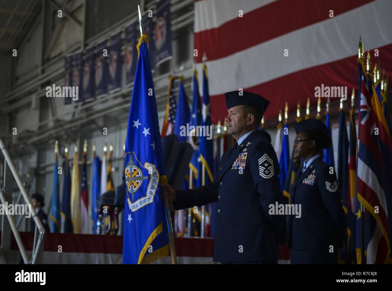 Air Commandos attend the 492nd Special Operations Wing activation ...