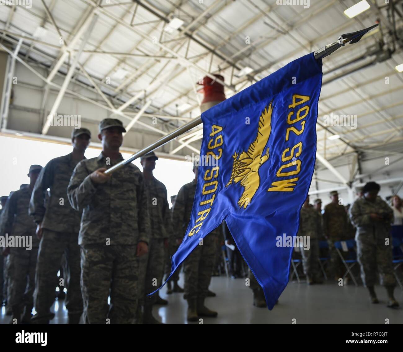 Air Commandos attend the 492nd Special Operations Wing activation ...