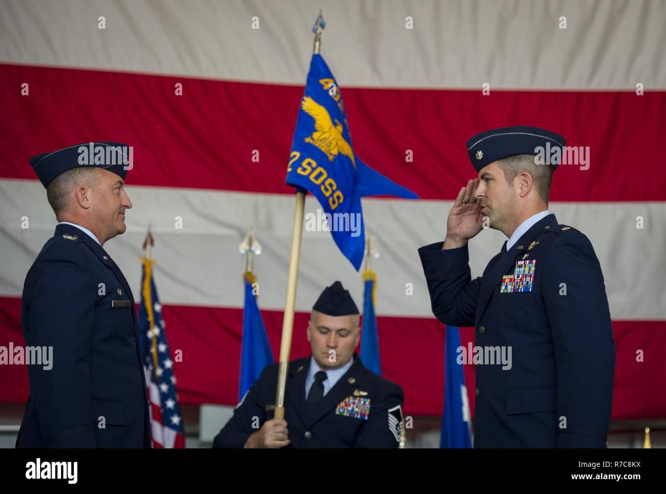 Air Commandos attend the 492nd Special Operations Wing activation ...