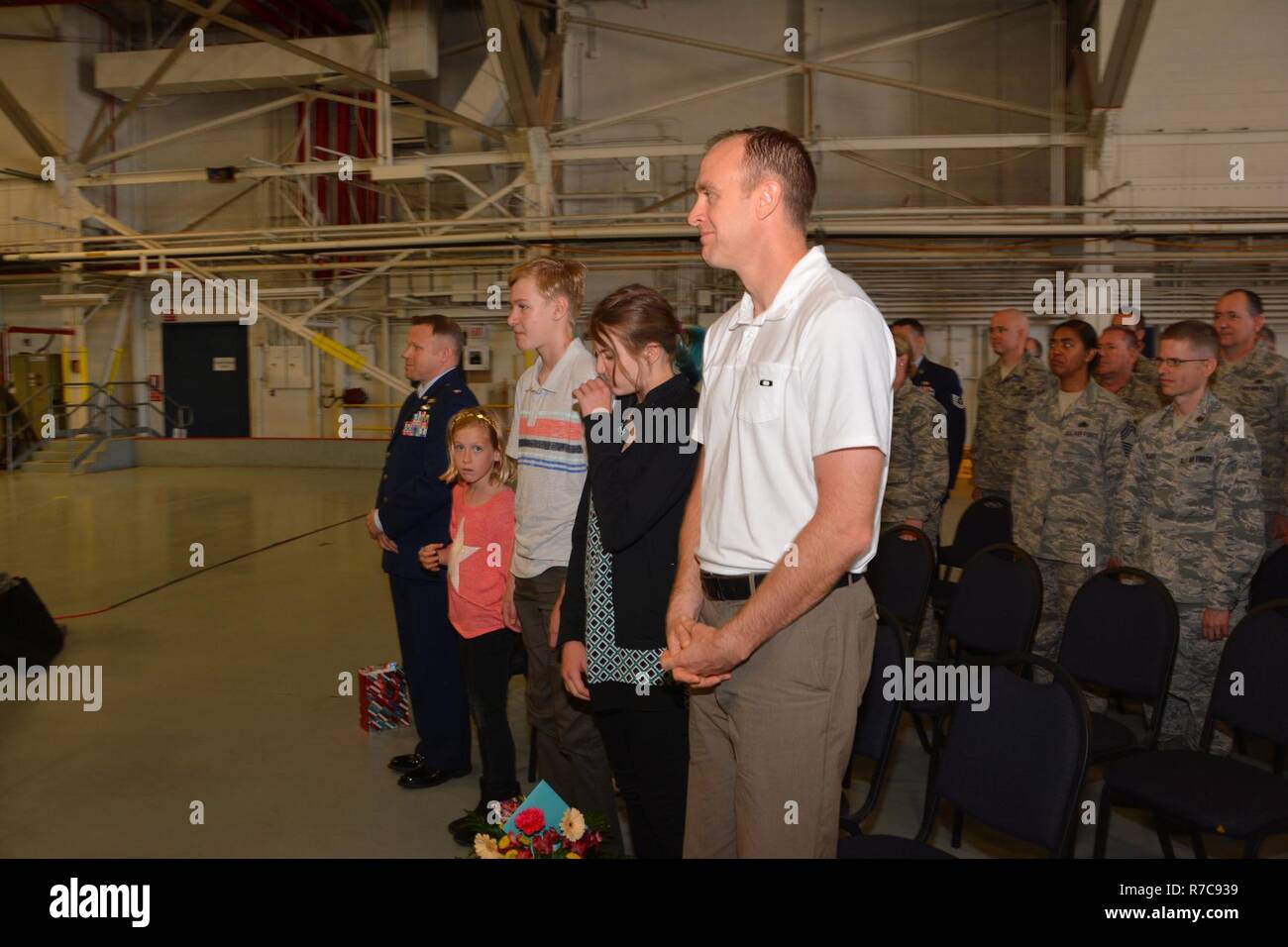 Members of the 507th Air Refueling Wing attend the 507th Maintenance ...