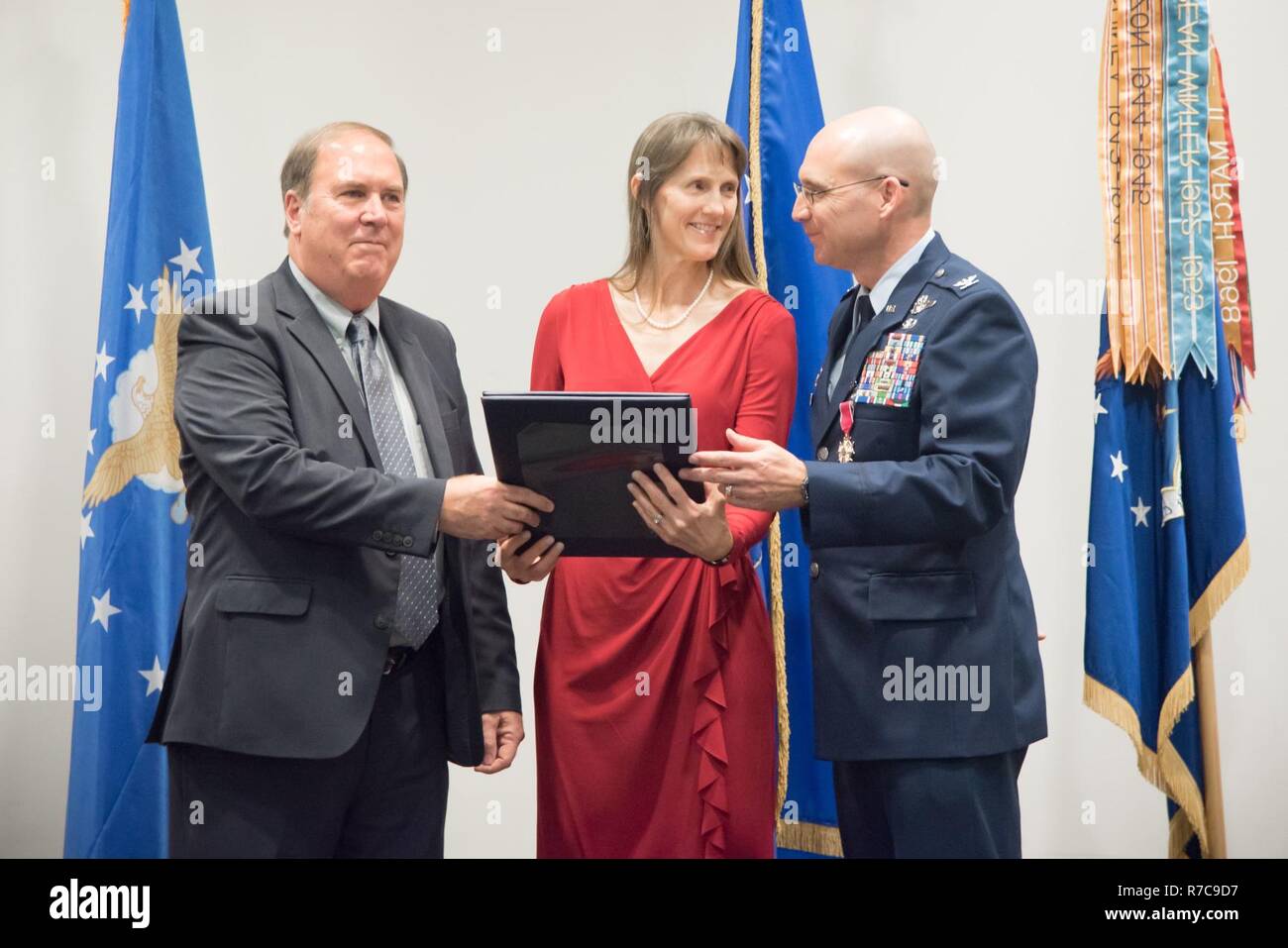 Col. Tommy Hull (ret.) and Col. Michael Manion, former 403rd Wing ...