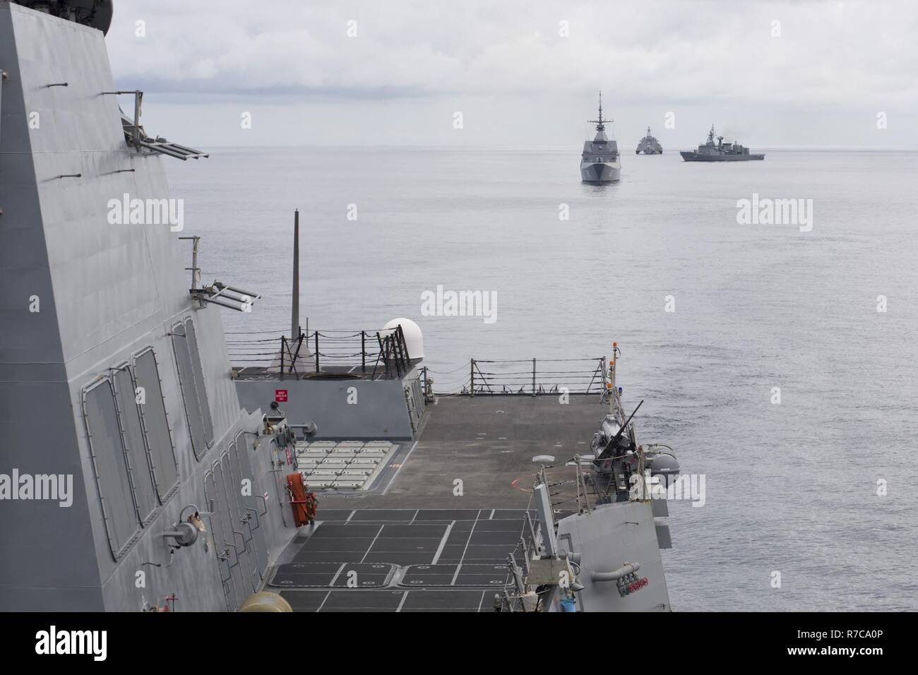 SOUTH CHINA SEA (May 10, 2017) Republic of Singapore ship RSS Intrepid ...