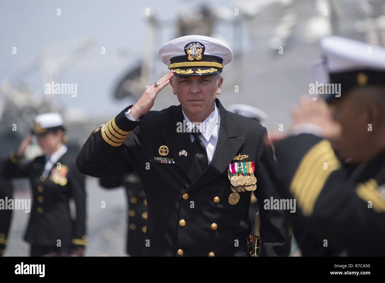 Commander of destroyer squadron desron 15 hi-res stock photography and ...