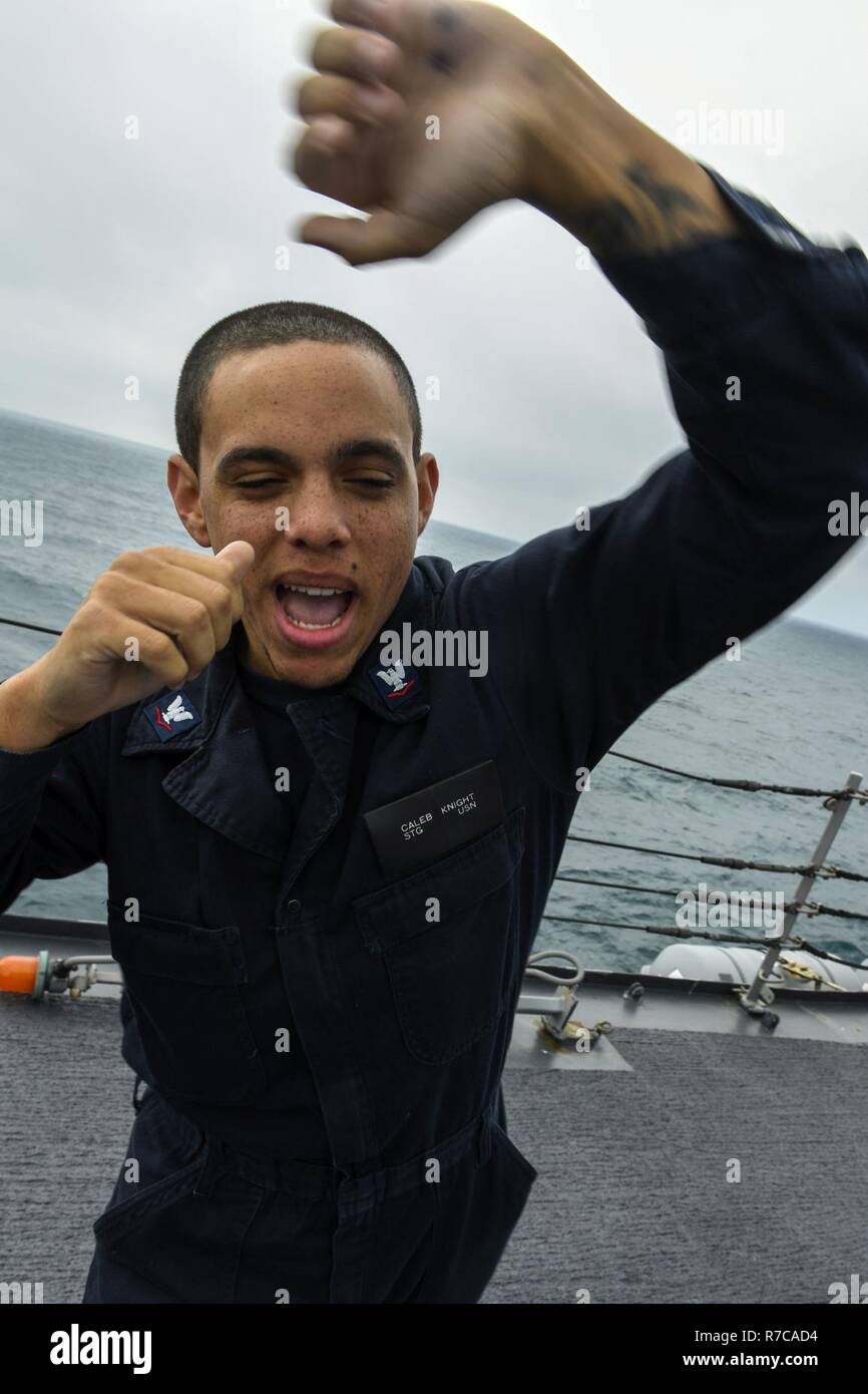 BLACK SEA (May 9, 2017) - Sonar Technician (Surface) 3rd Class Caleb ...