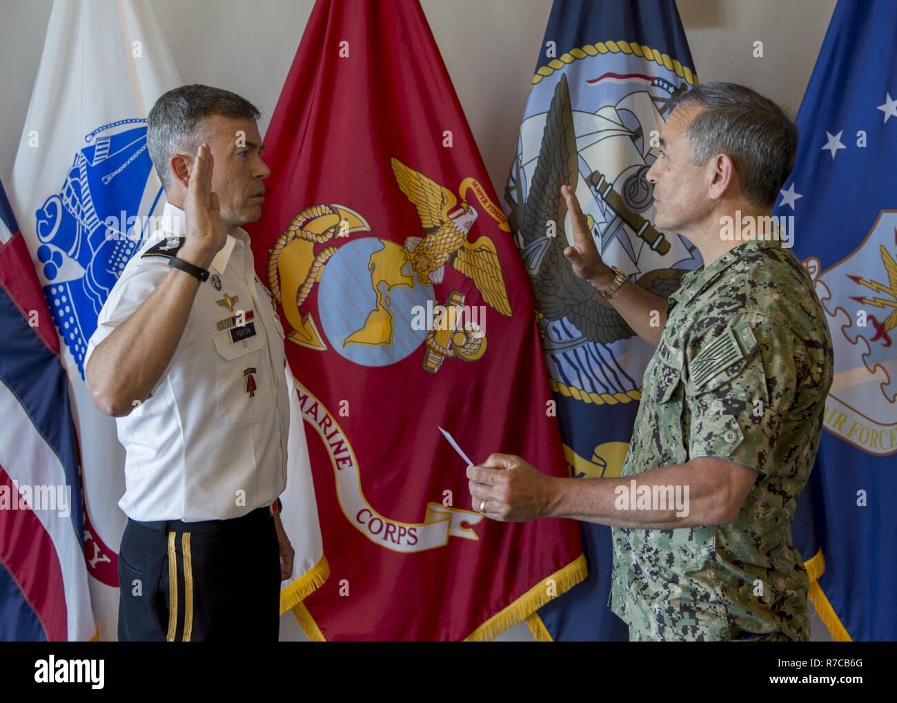 CAMP H.M. SMITH, Hawaii (May 12, 2017) – U.S. Army Maj. Gen. Bryan P ...