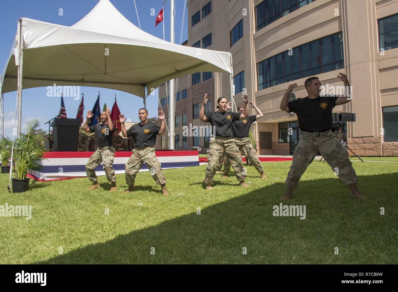 CAMP H.M. SMITH, Hawaii (May 12, 2017) - The 25th Infantry Division's ...