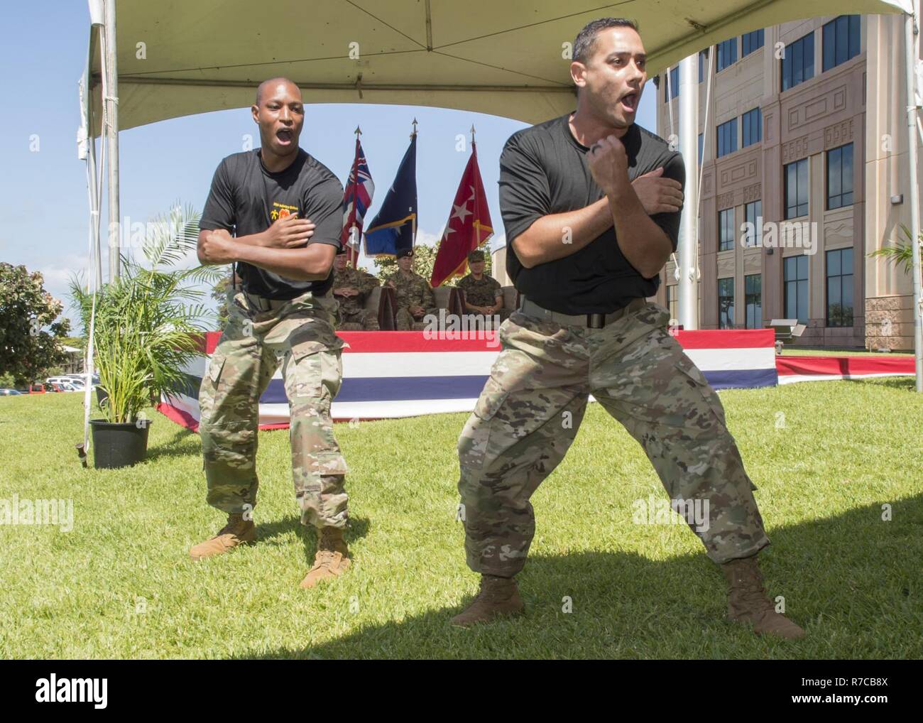 CAMP H.M. SMITH, Hawaii (May 12, 2017) - The 25th Infantry Division's ...
