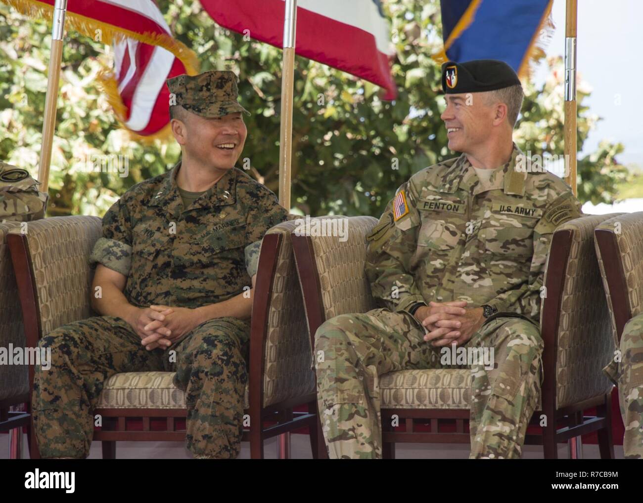 CAMP H.M. SMITH, Hawaii (May 12, 2017) - Marine Corps Maj. Gen. Daniel ...
