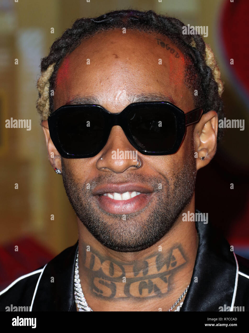 WESTWOOD, LOS ANGELES, CA, USA - DECEMBER 01: Singer Ty Dolla $ign aka ...